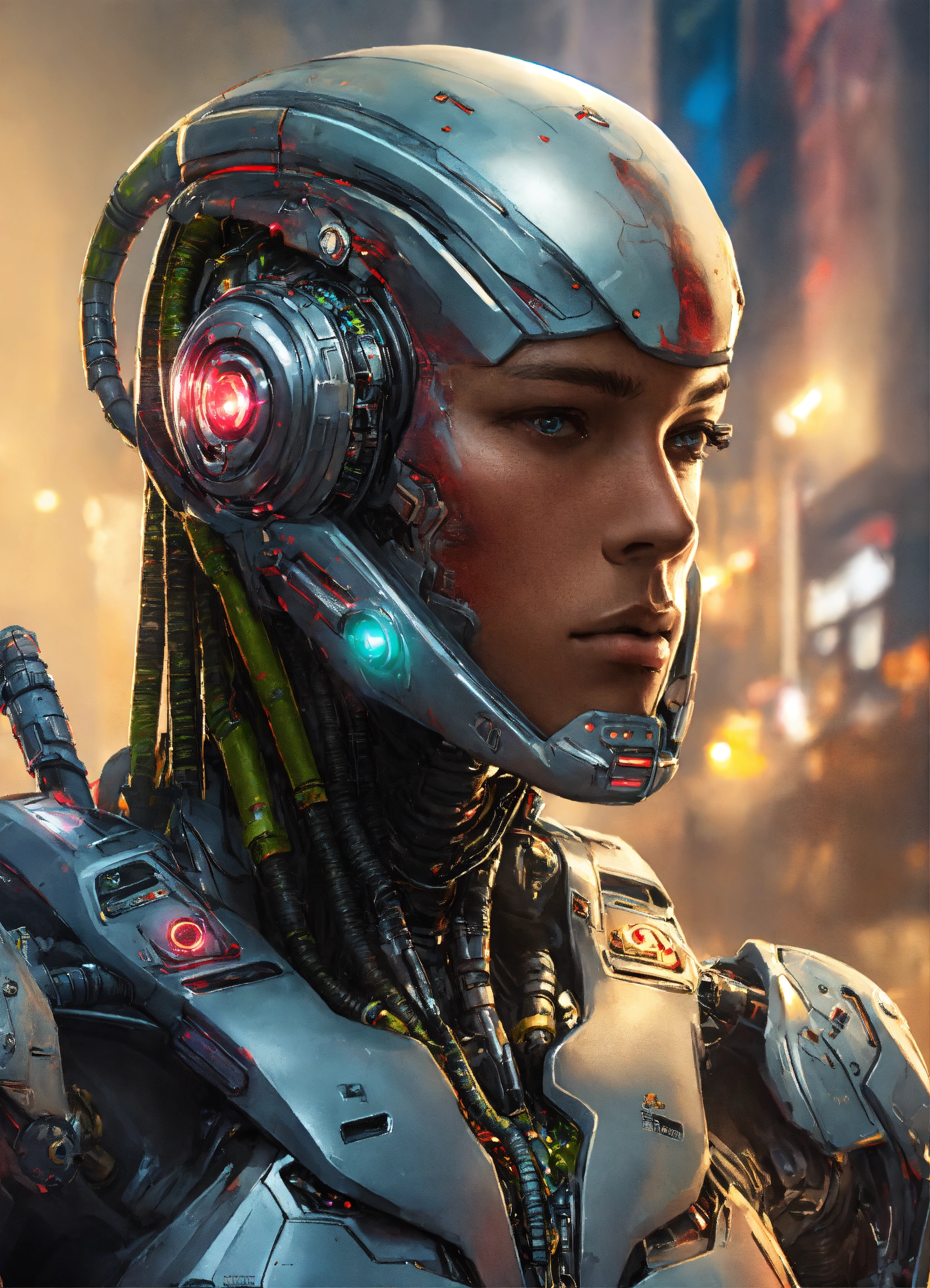 Lexica - Cyborg con alien