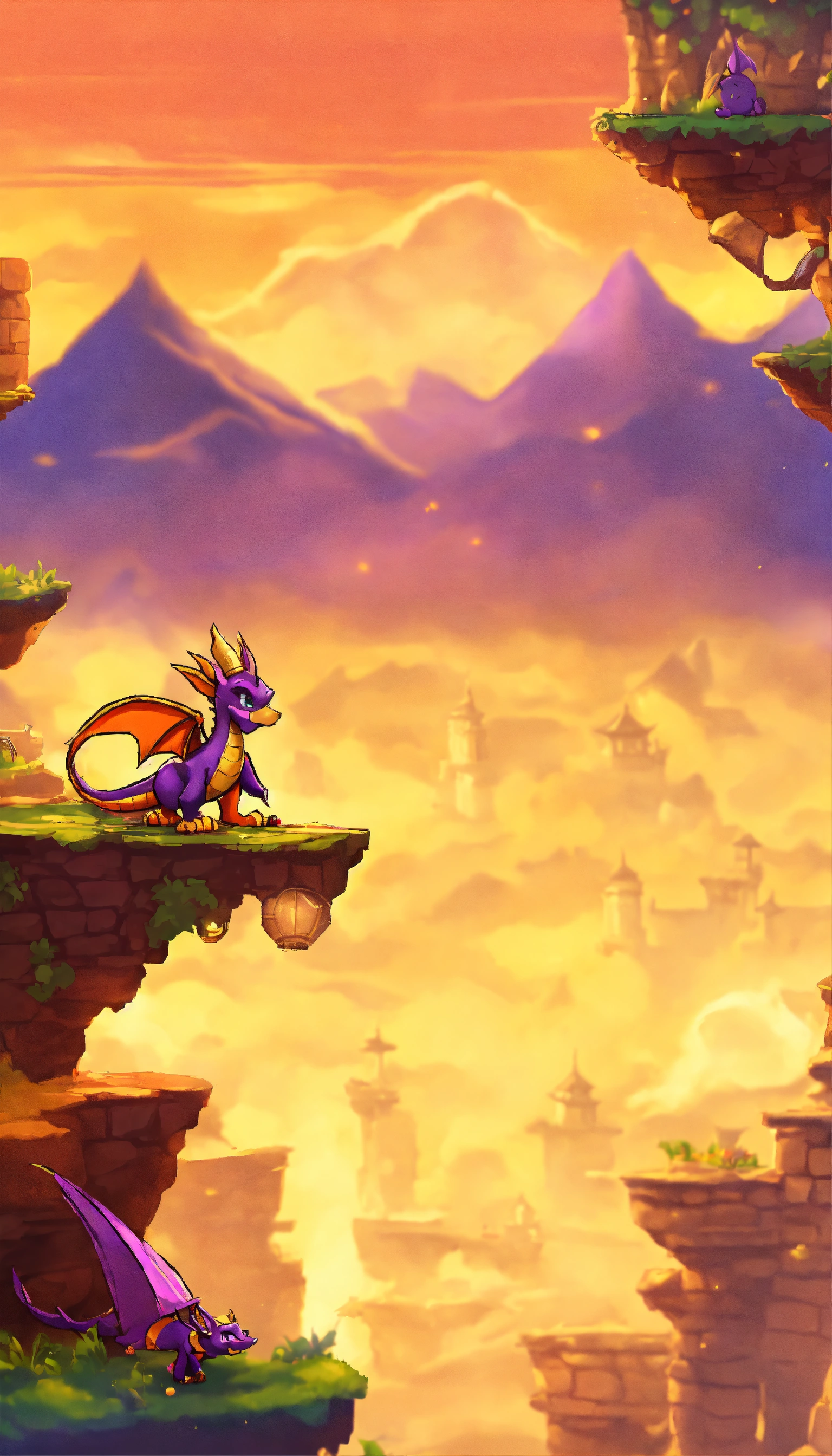 Lexica - Side-scrolling Spyro style platform game