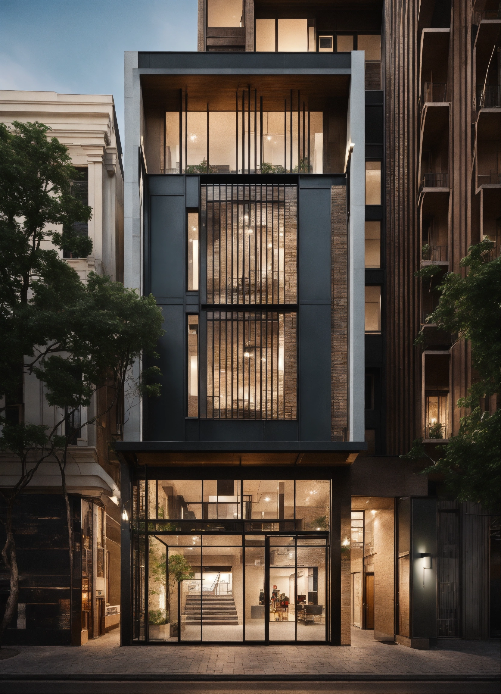 Lexica - Drawing inspiration from modernist style, this three-level ...