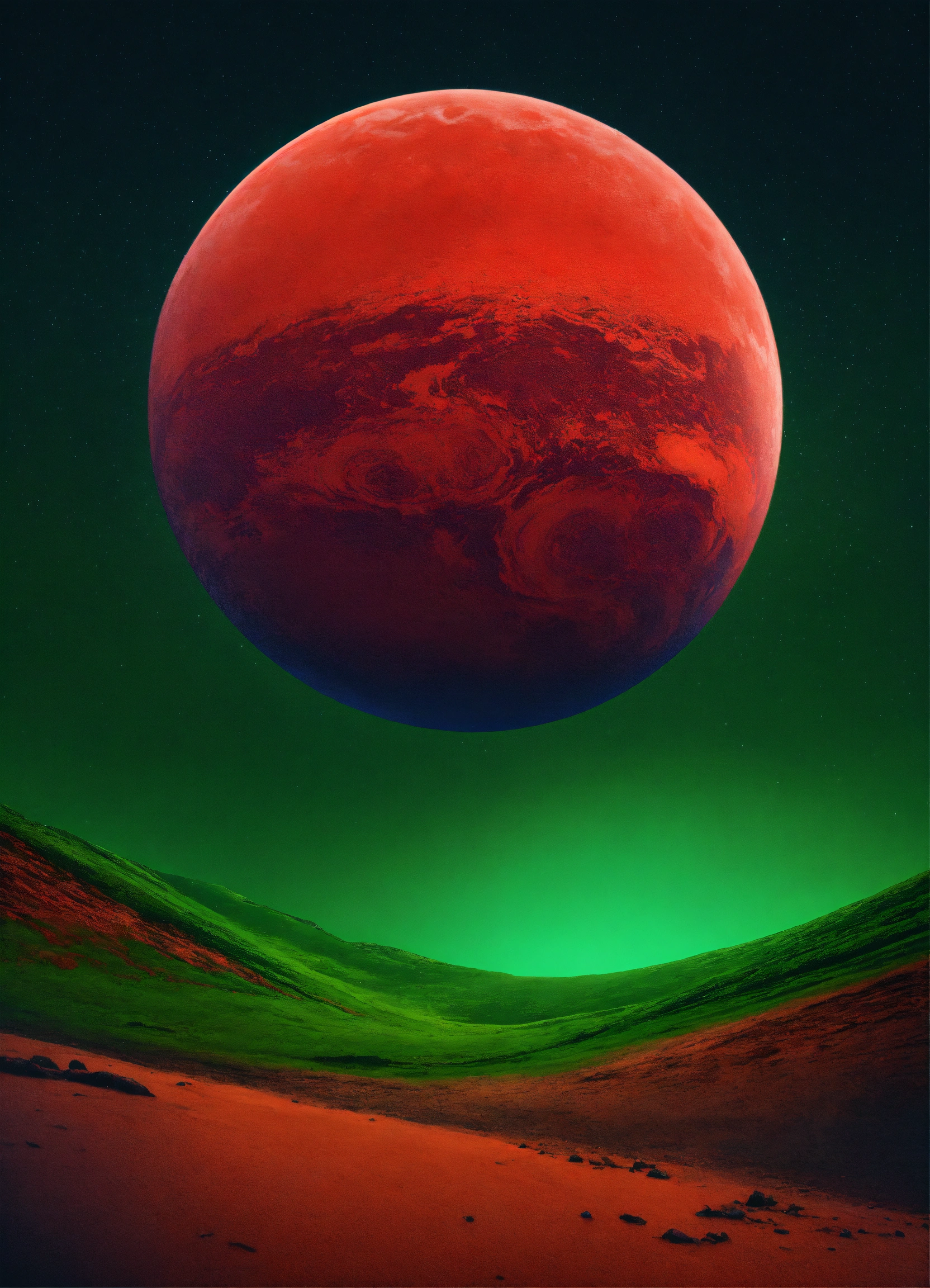 Lexica - Red-green planet