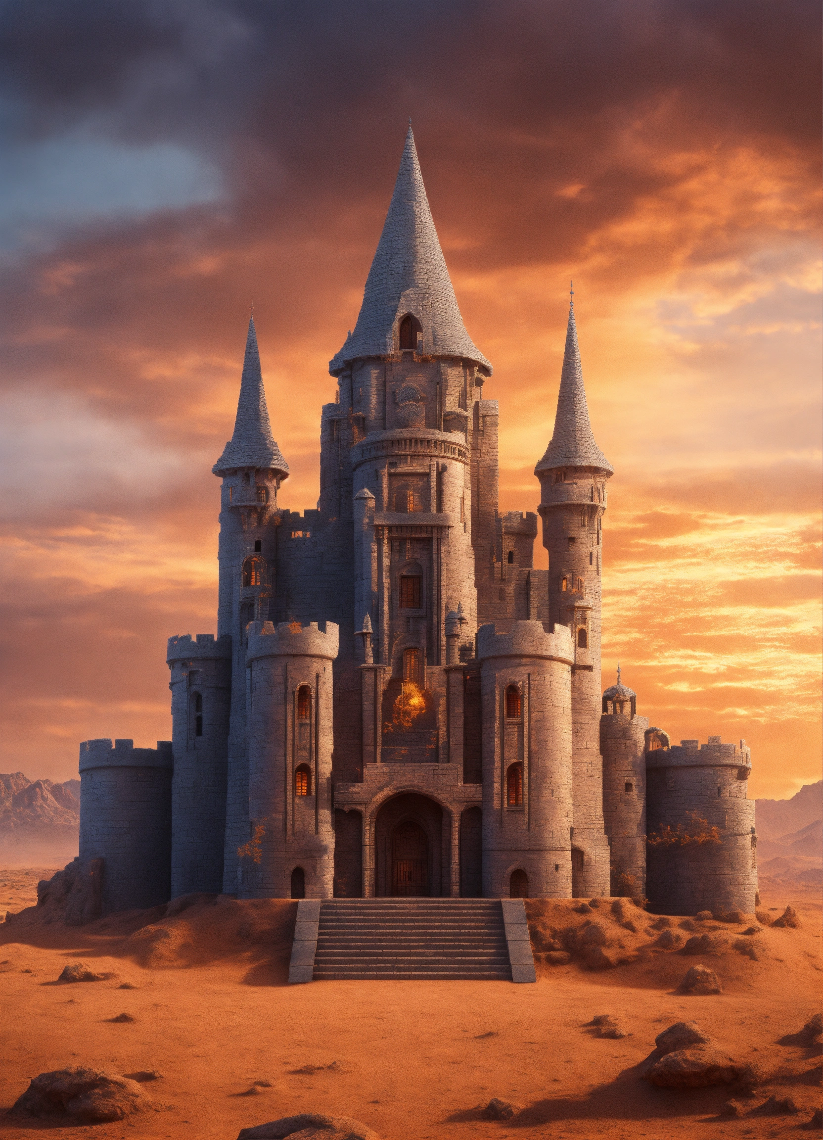 Lexica - Realistic Castle of Grayskull of Masters of the Universe, made ...