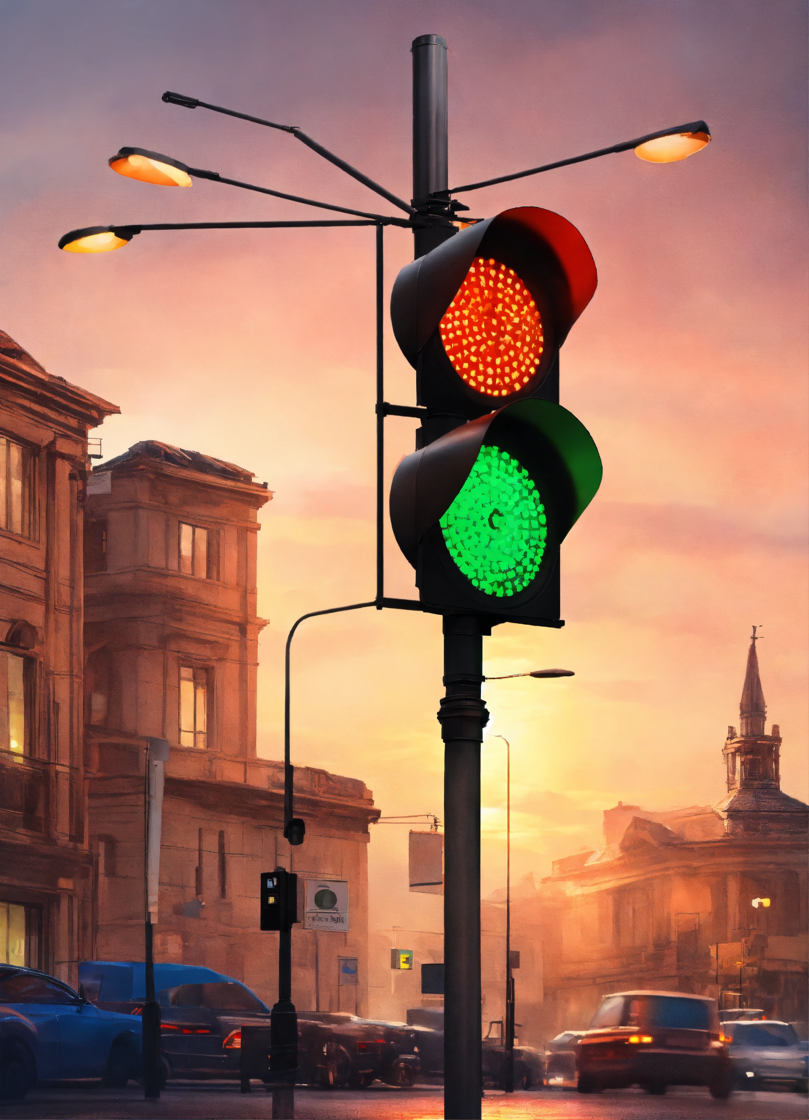 Lexica - Create a simple trafficlight with the typical structure
