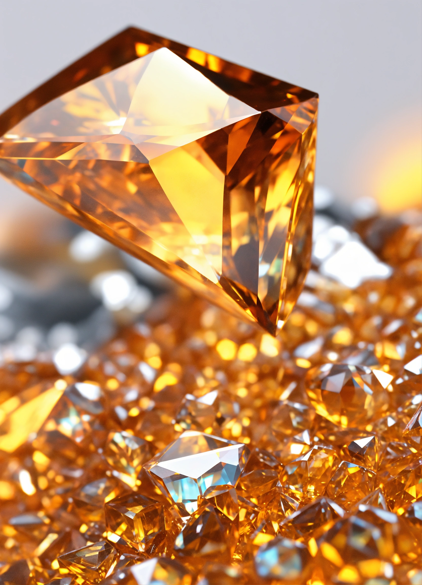 Lexica - Topaz, high quality close-up white background, 4K realistic look.