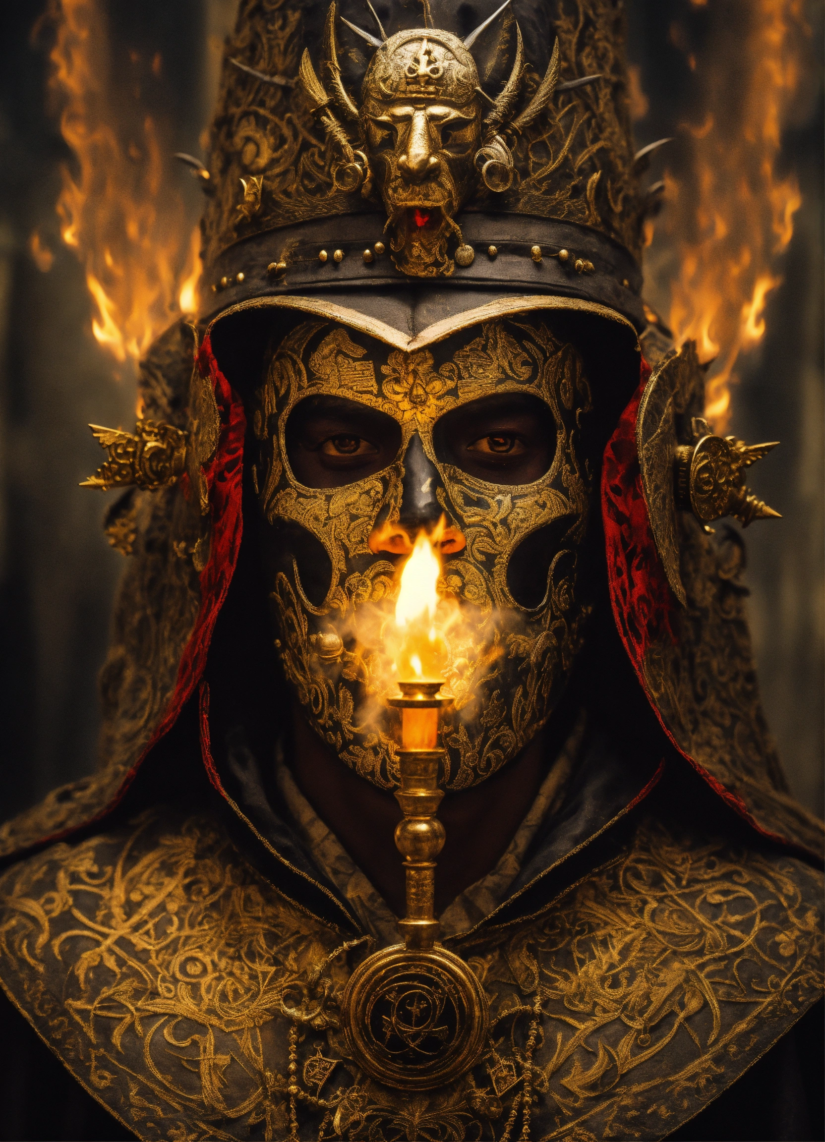 Lexica - Evil magician king summoning supernatural forces from an ...