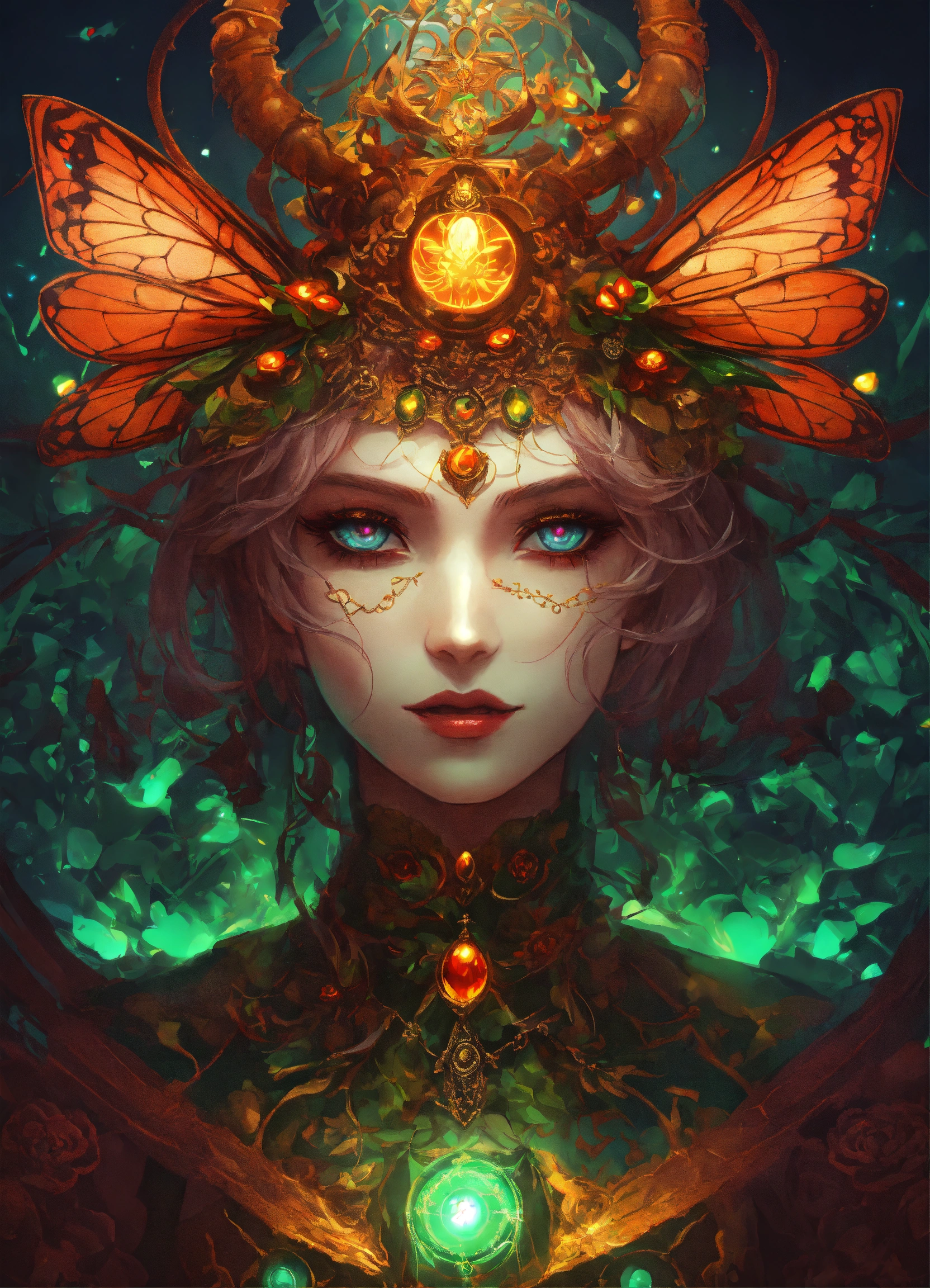 Lexica - Manipulative Sinister empress, wicked, luminous pupils ...