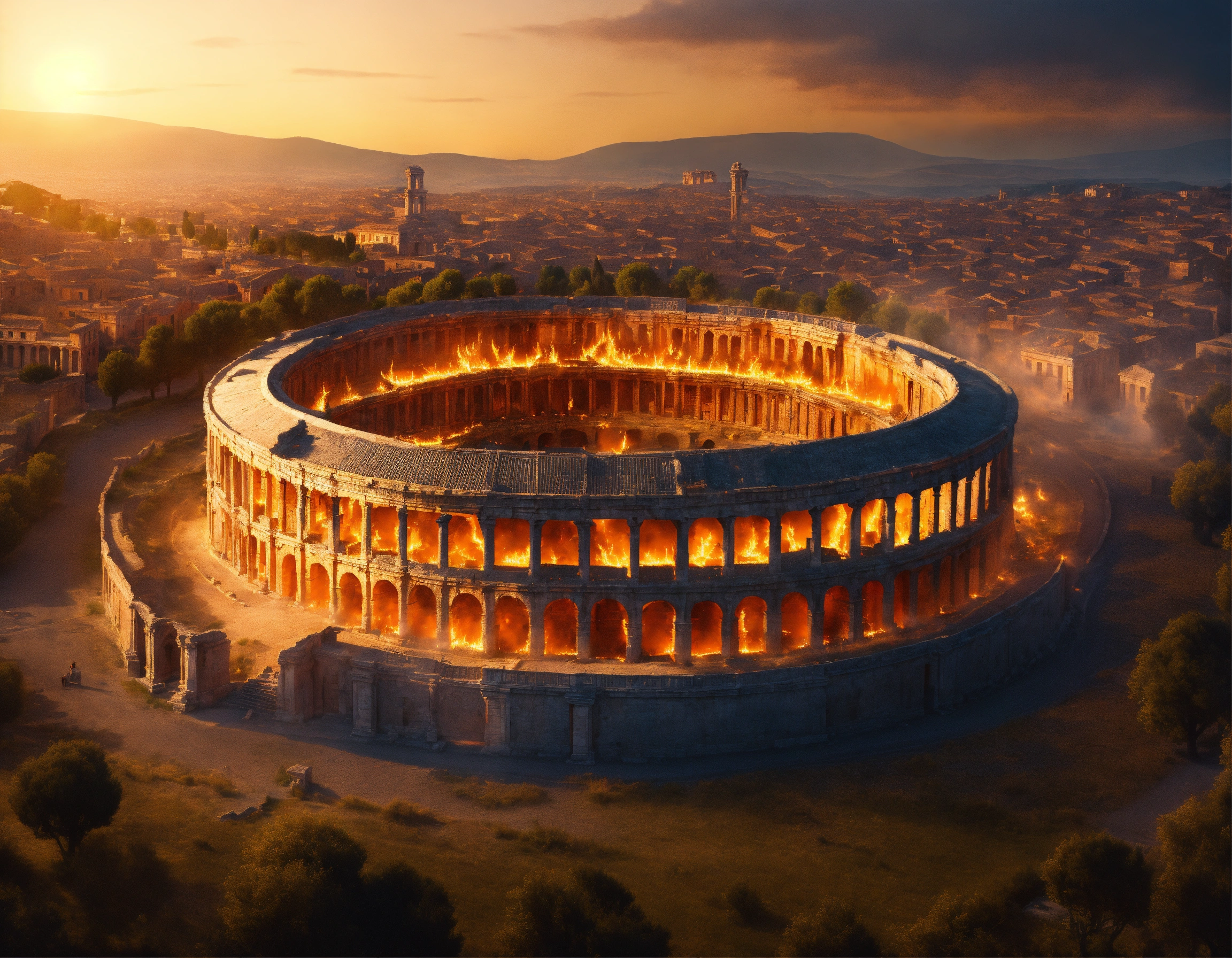 Lexica - A realistic and super-detailed photo from far away of a very ...