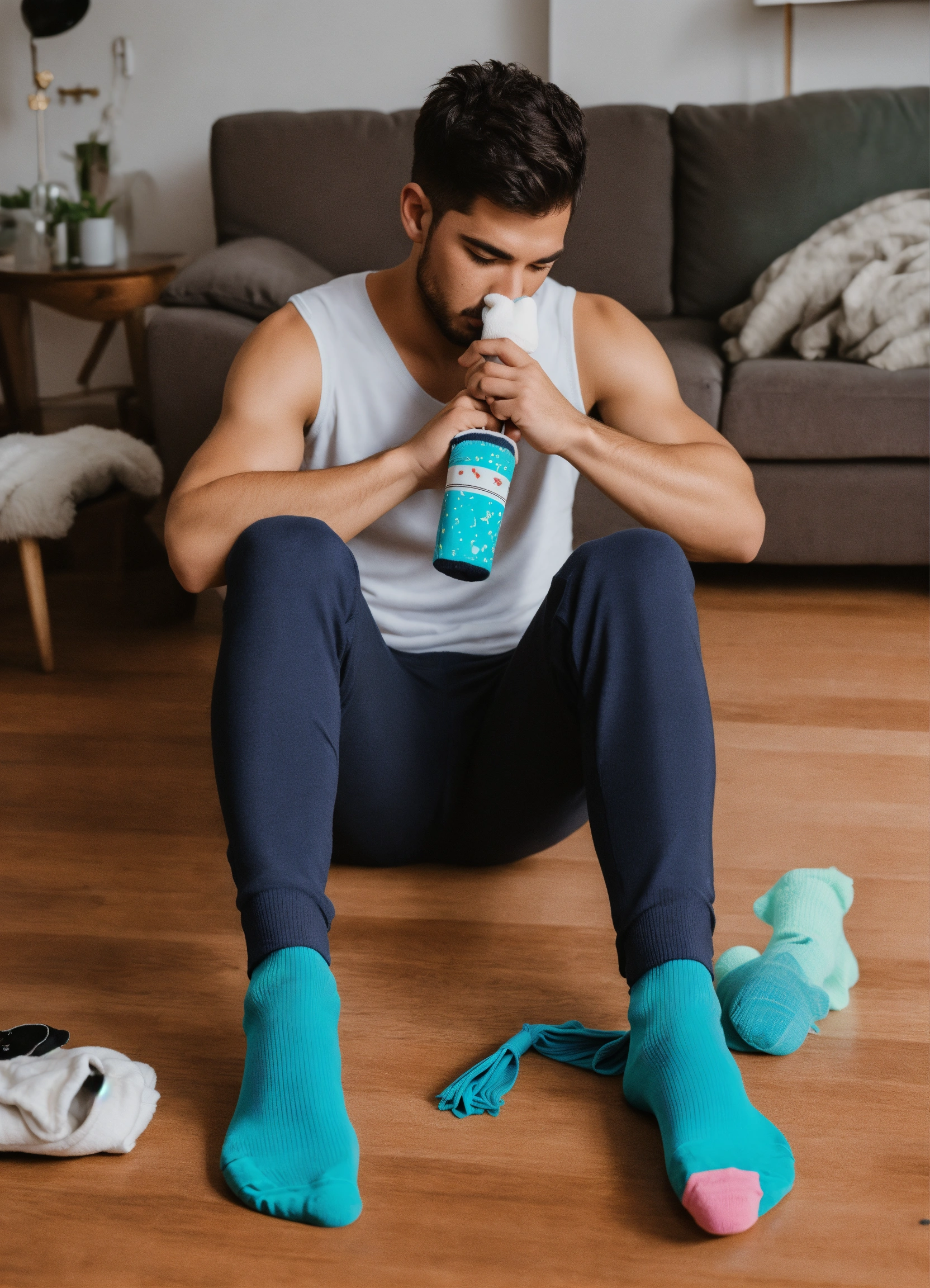 Lexica - Guys Sniffing socks tik tok