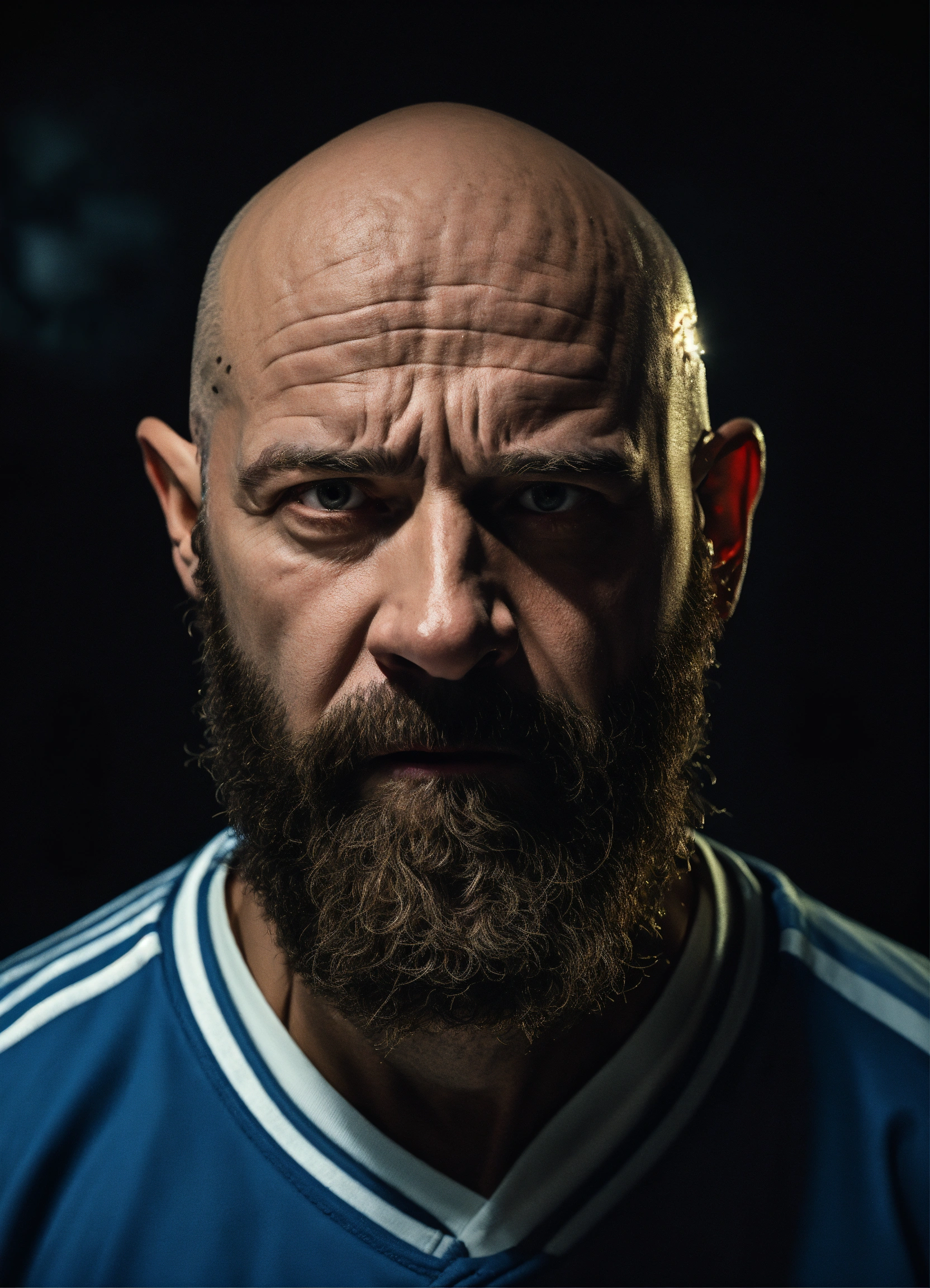 Lexica - A realistic photograph of a very ugly 45-year-old man, with an ...