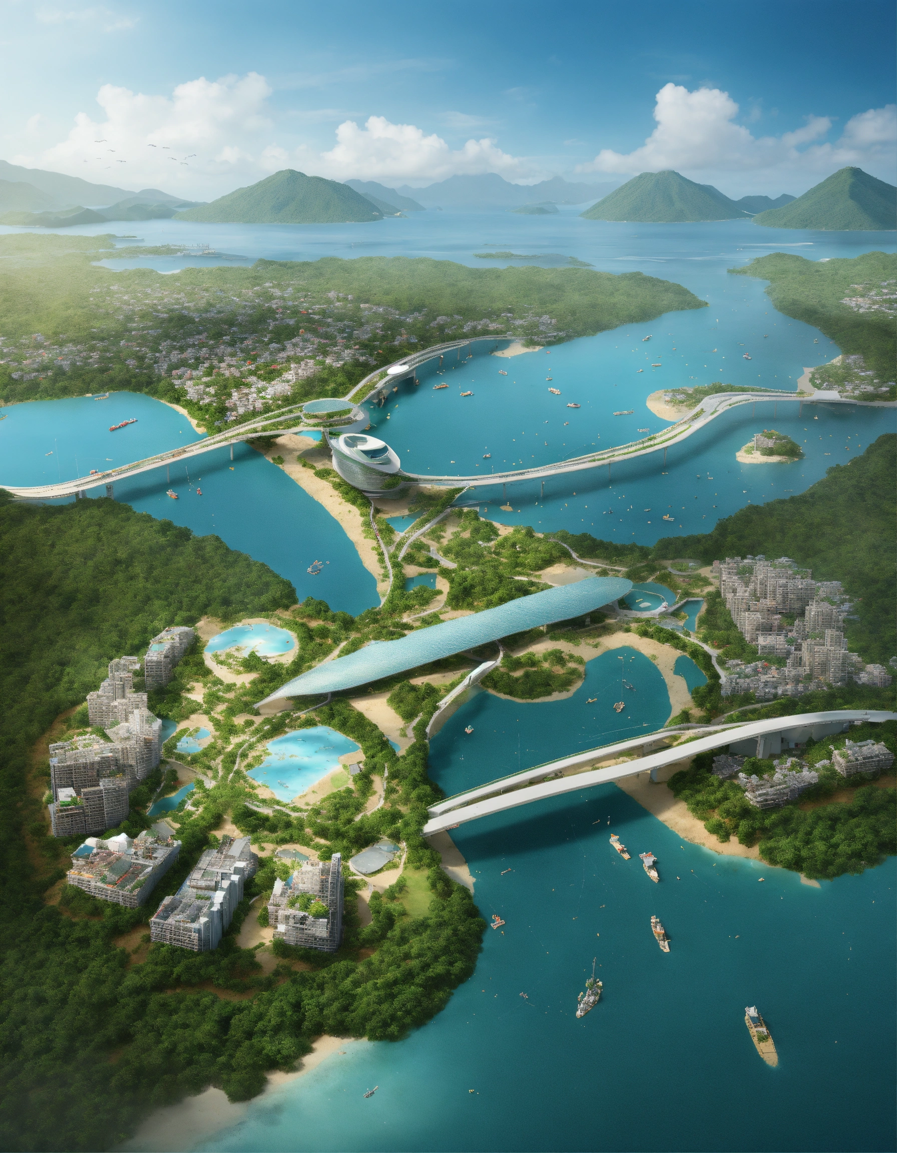 Lexica - Imagine a vision of future Tokyo in 2050 with networks of ...