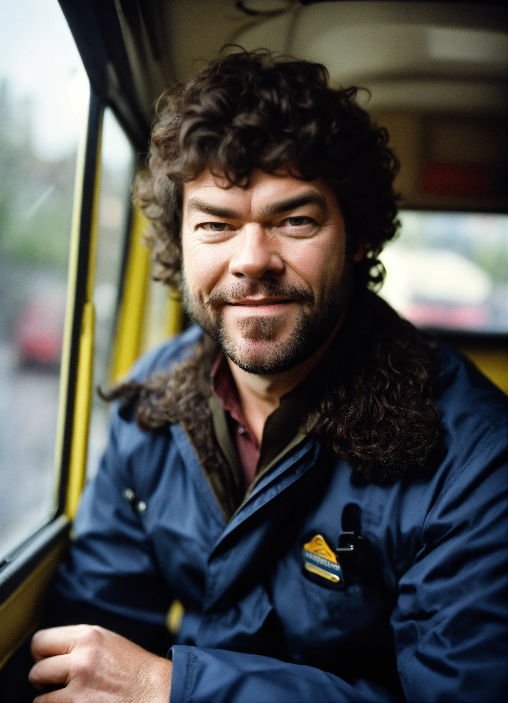 Lexica - TV presenter Matthew Kelly, aged 35, with a short beard and ...