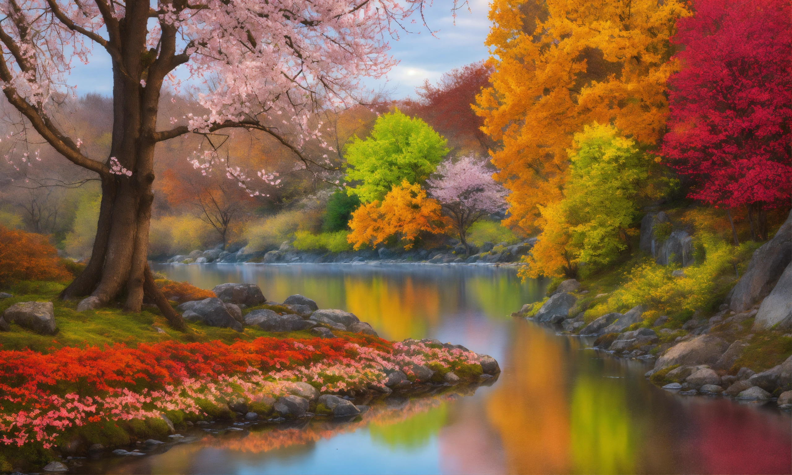 Lexica - "four distinct seasons" blended into one gorgeous tree with ...