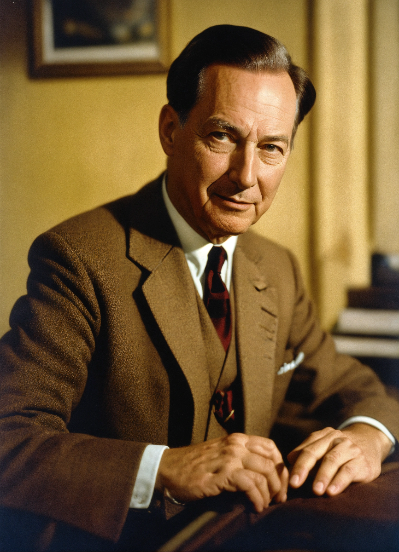 Lexica - Portrait, photographic, Lafayette Ronald Hubbard (March 13 ...