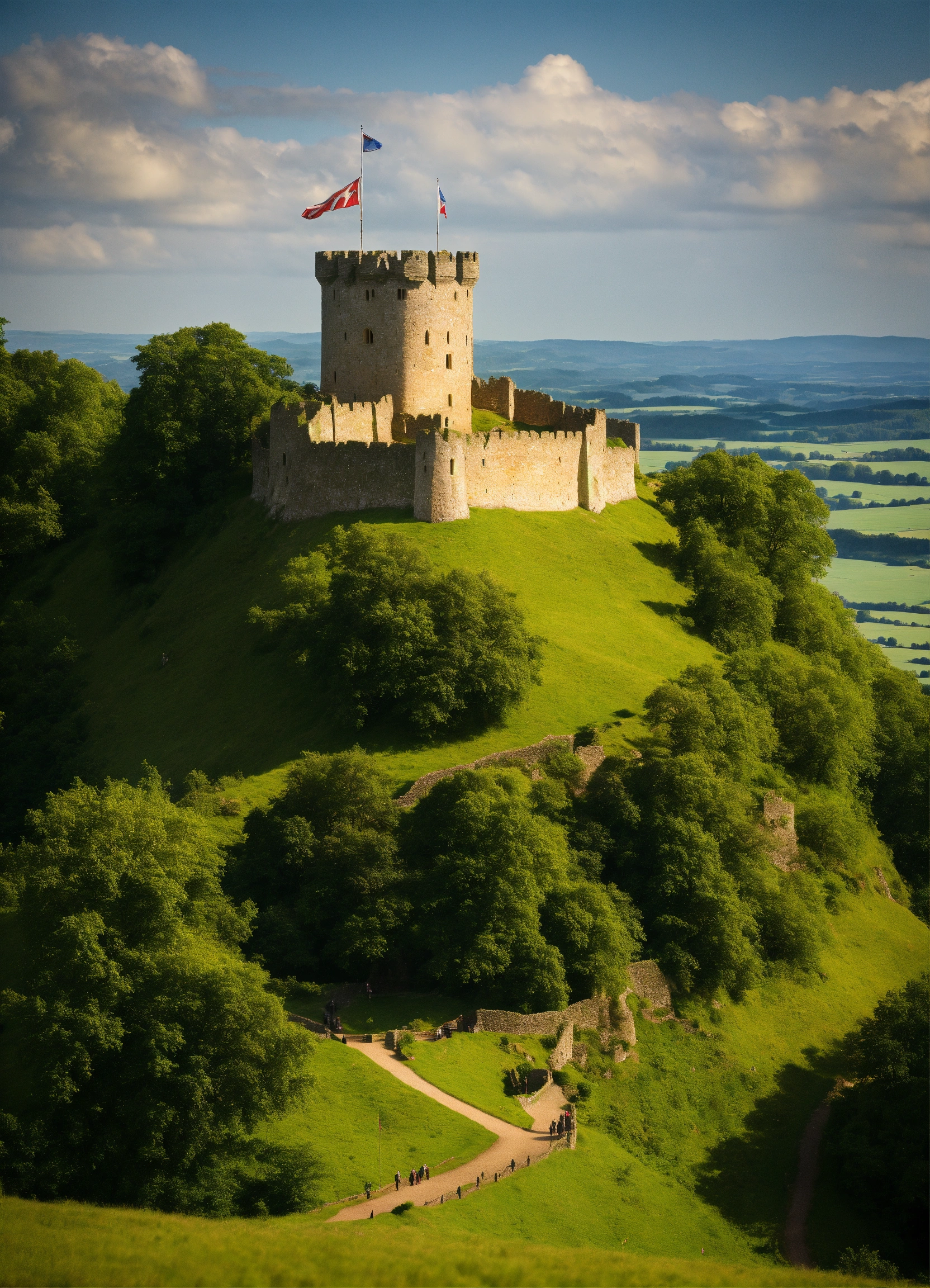 Lexica - Anglo saxon mountain castle