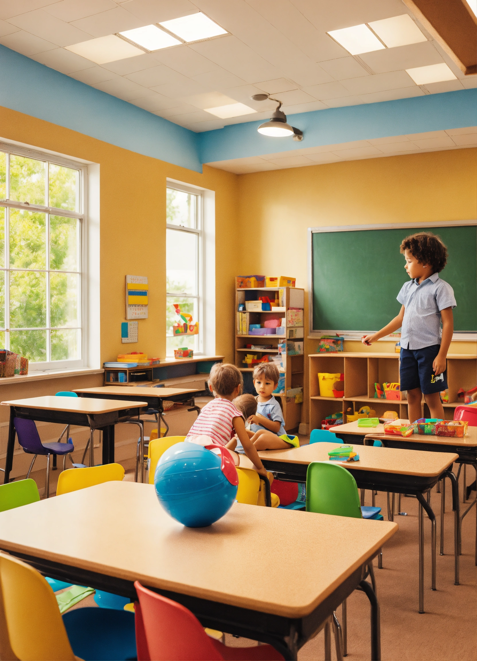 Lexica - Classroom with kids