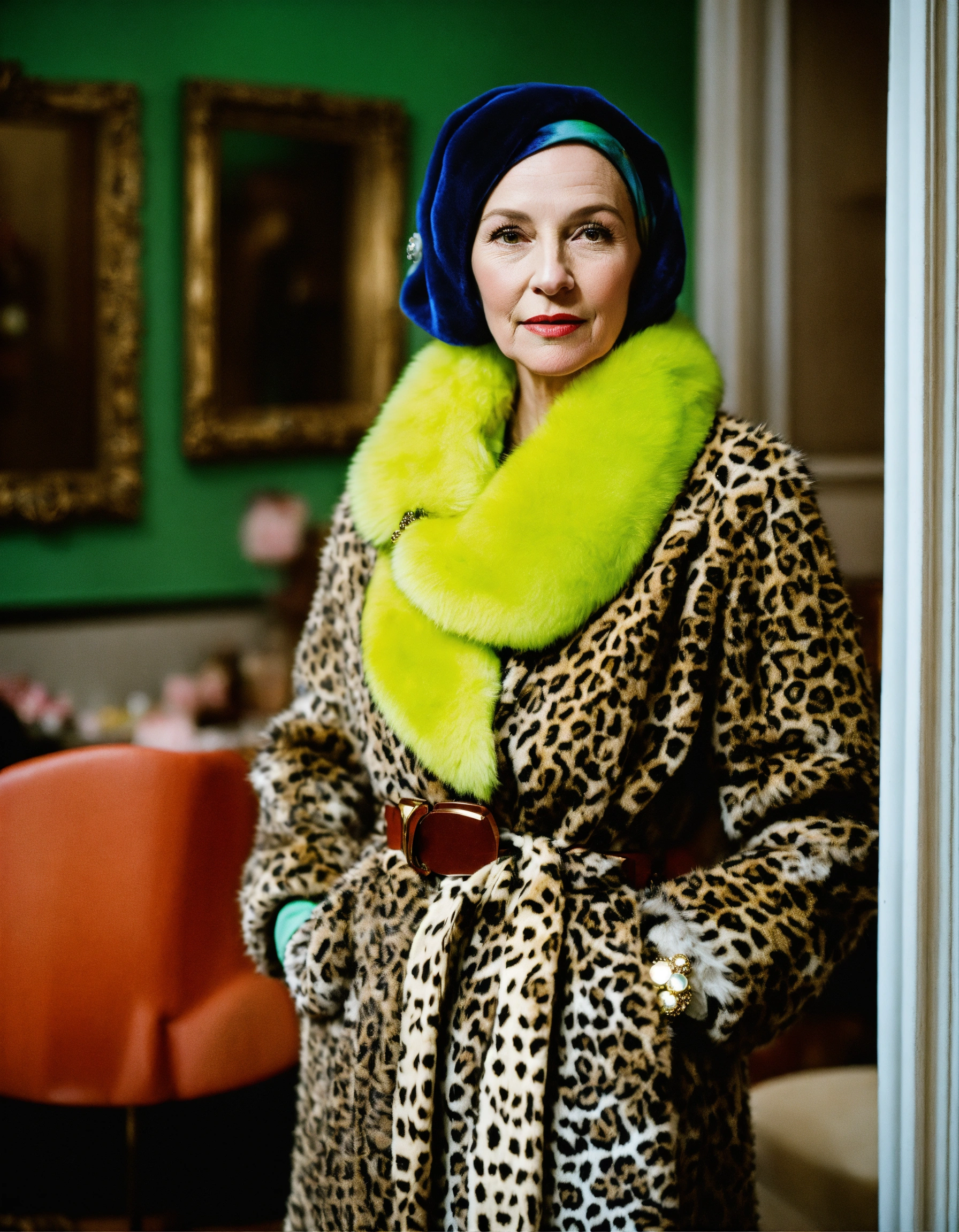 Lexica - Photo of Edie Beale of Grey Gardens wearing her scarf and her ...