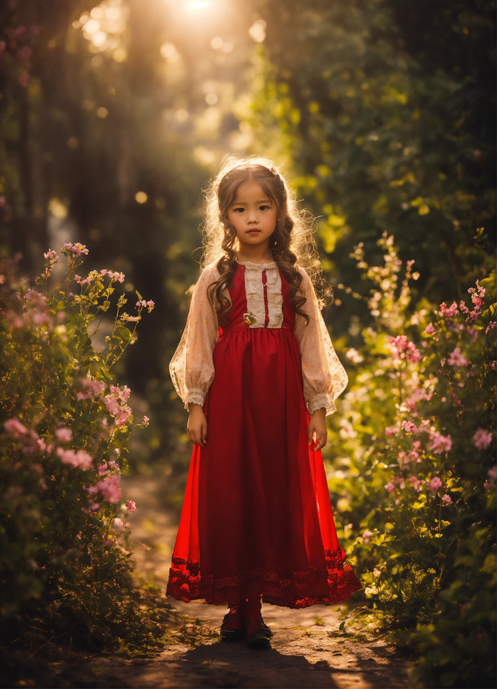 Lexica - The heroine's Western fairy tale of a little girl