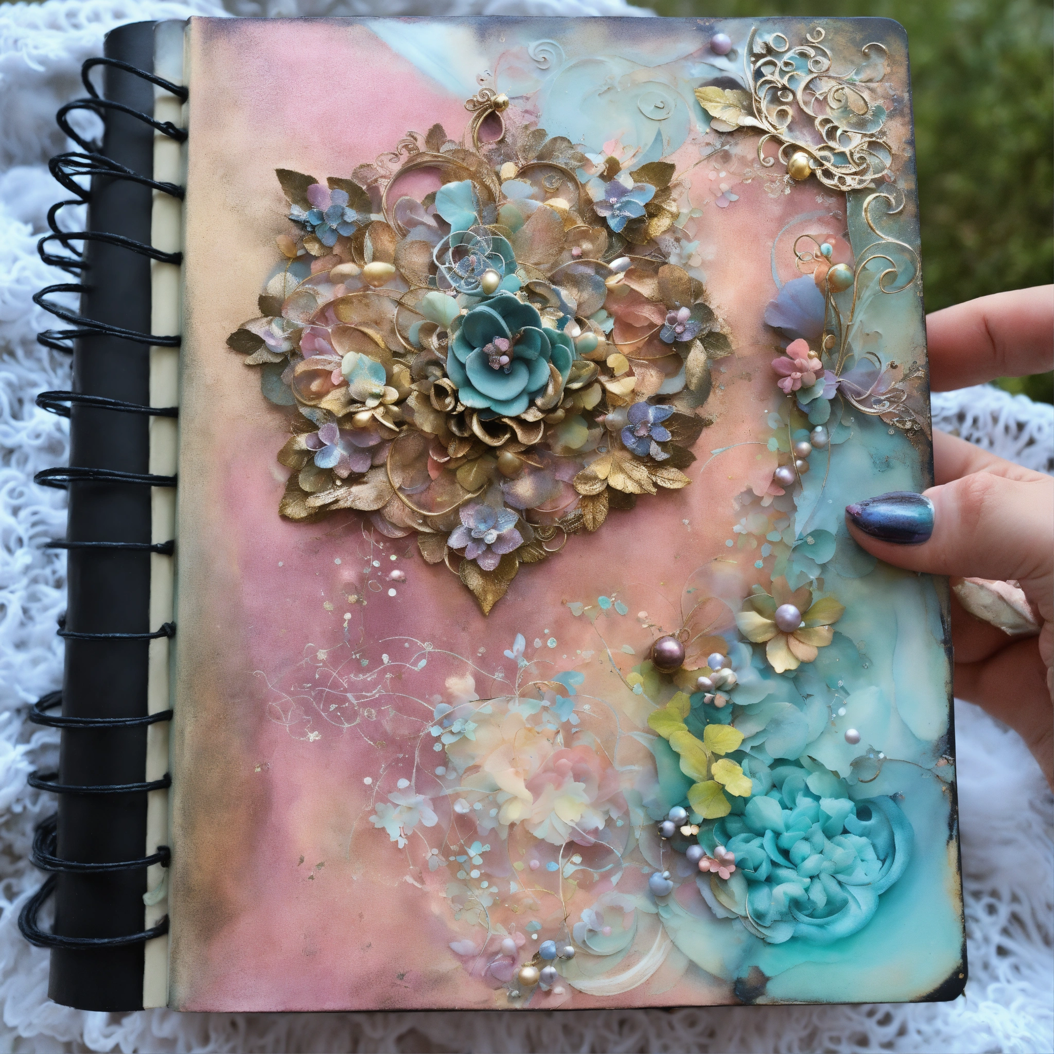 Lexica - Shabby chic dreamy mist pastel junk journals Shabby chic full ...