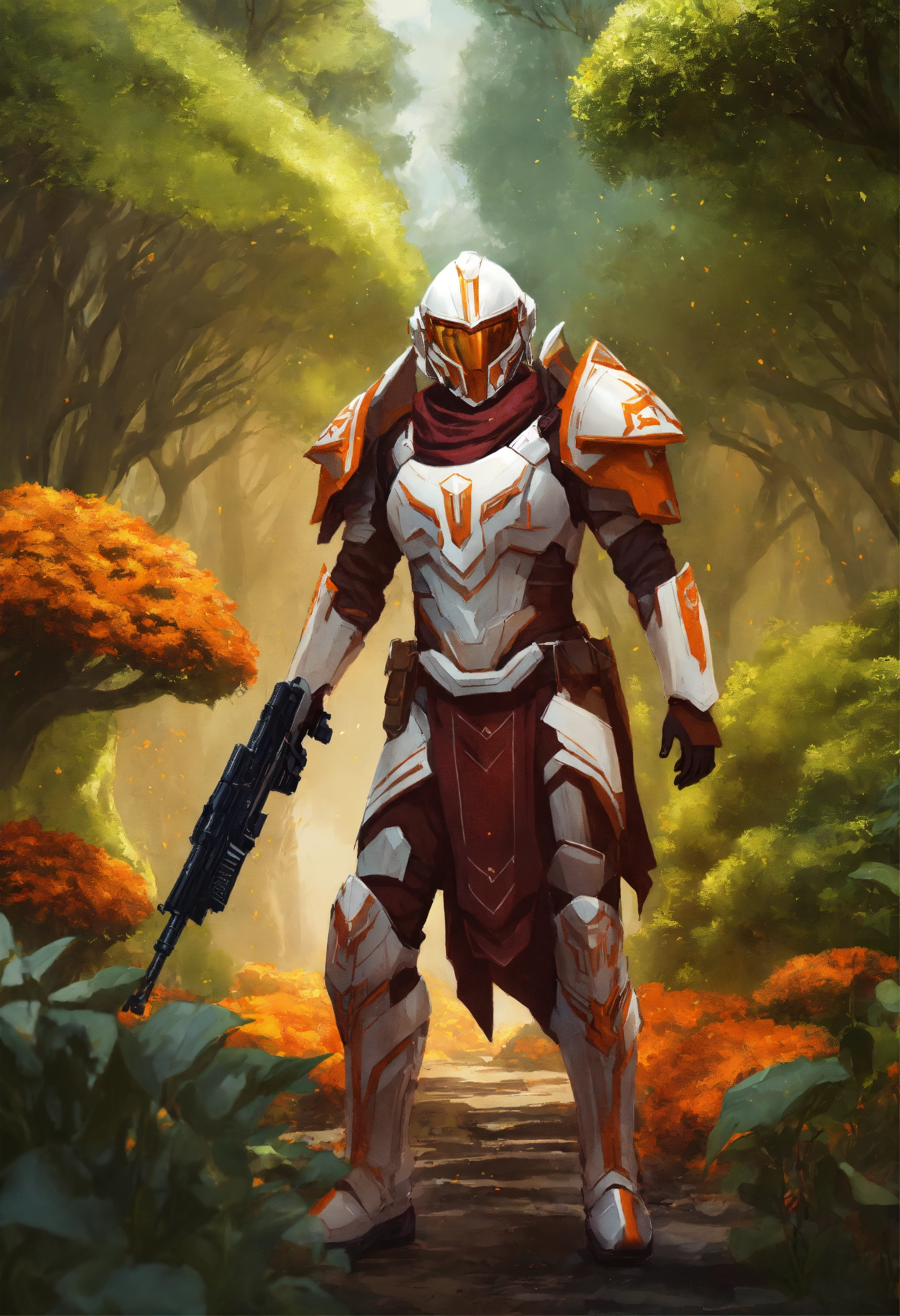 Lexica - Epic drawing of a full body of a high elf sci fi soldier ...