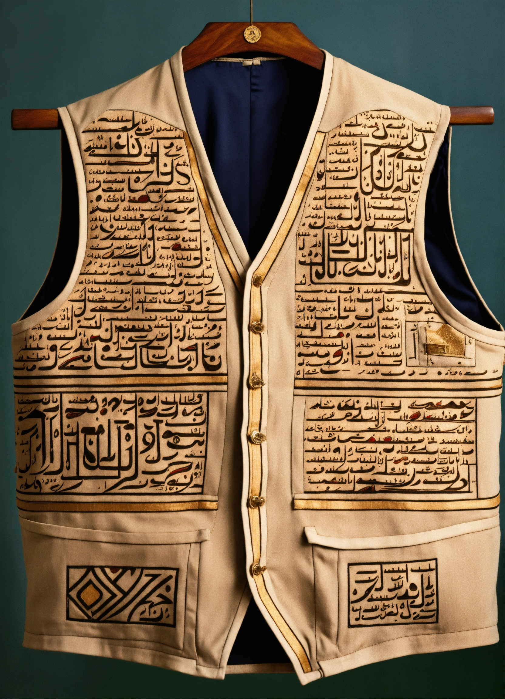 Lexica - A special design for the tour guide a waistcoat with a pocket ...