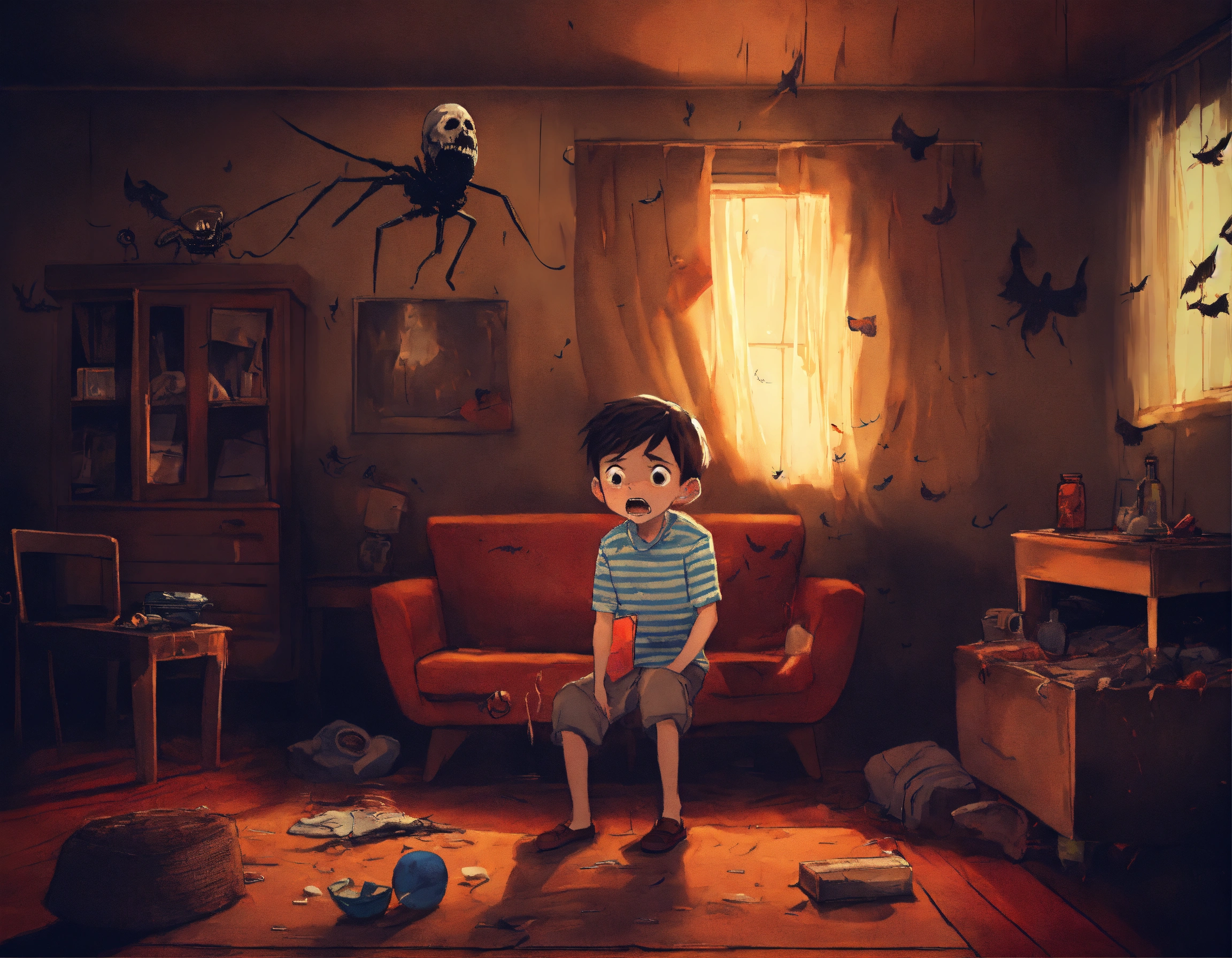 Lexica - Nightmares, bad dreams. Terrible, scared, fear, unhappy ...