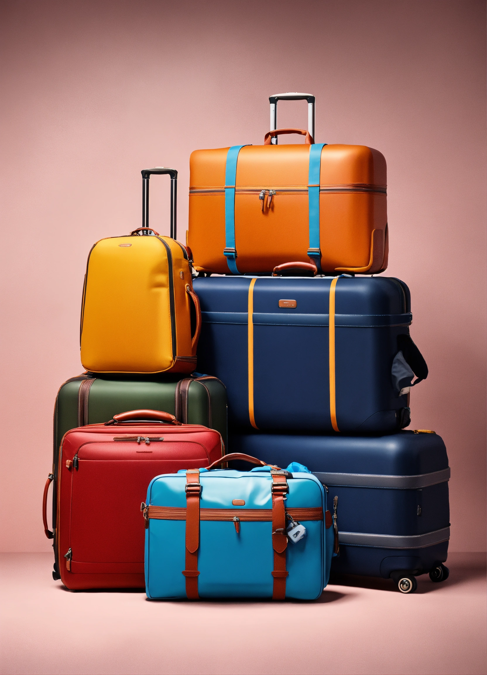 Lexica - A realistic 4HD photo image representing modern luggage ...