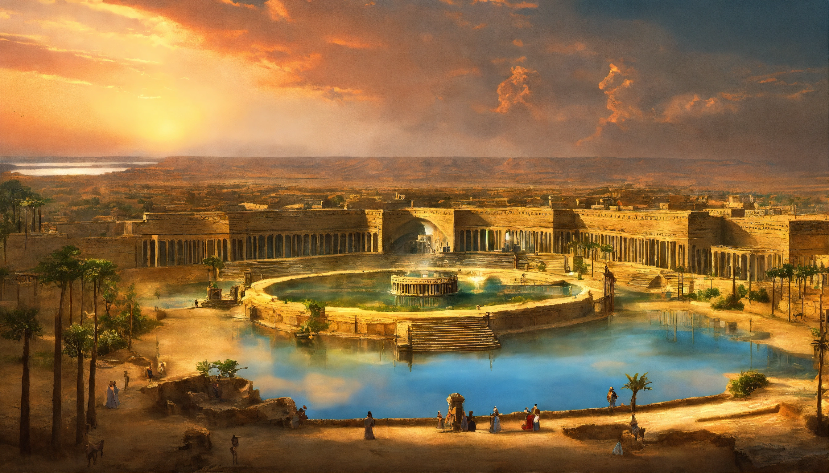 Lexica - The beautiful waters of Babylon in 587 BC