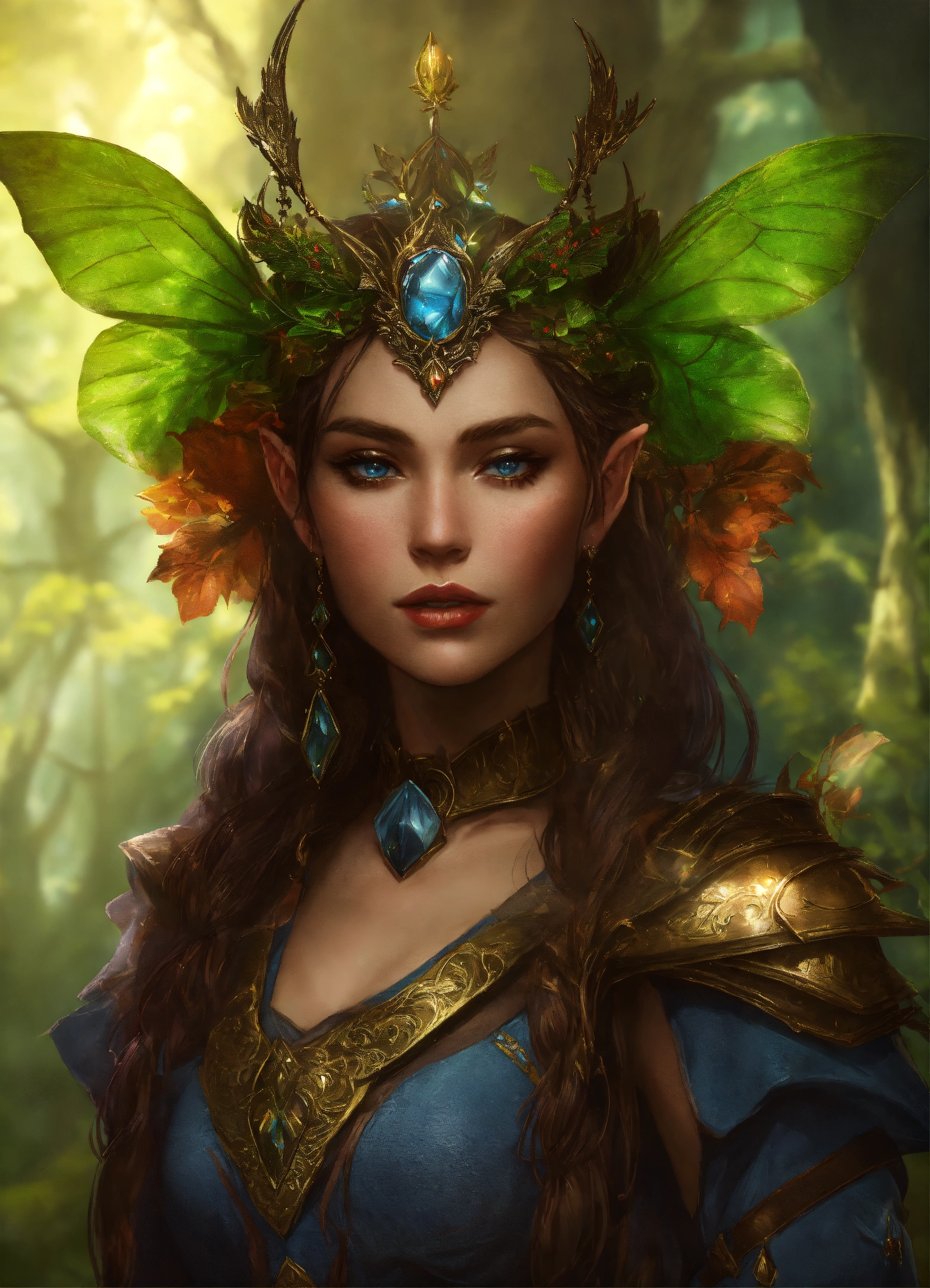 Lexica - D&D, fantasy, cinematic. Queen of the Fey Wild