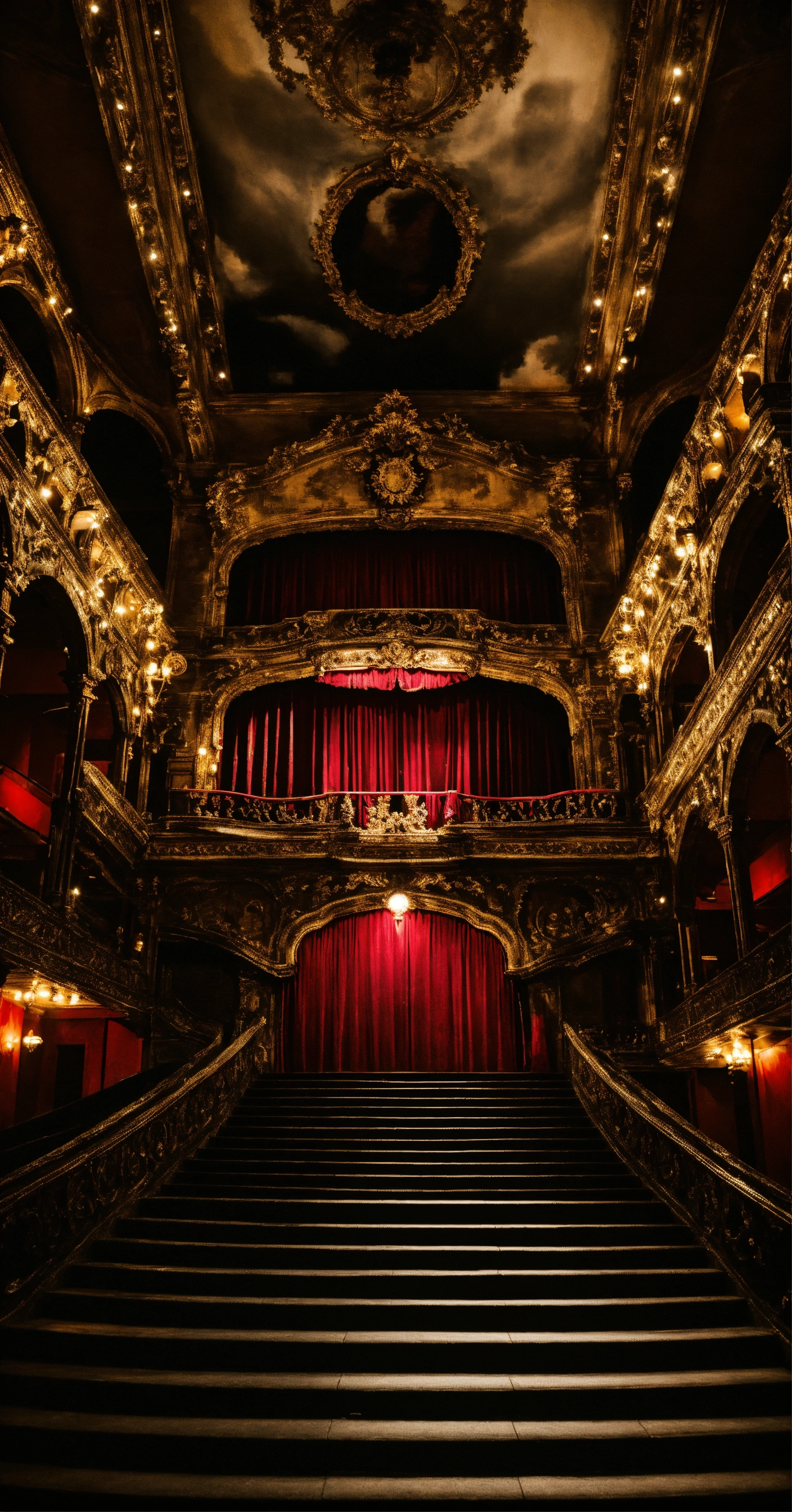 Lexica - Dark scary opera house