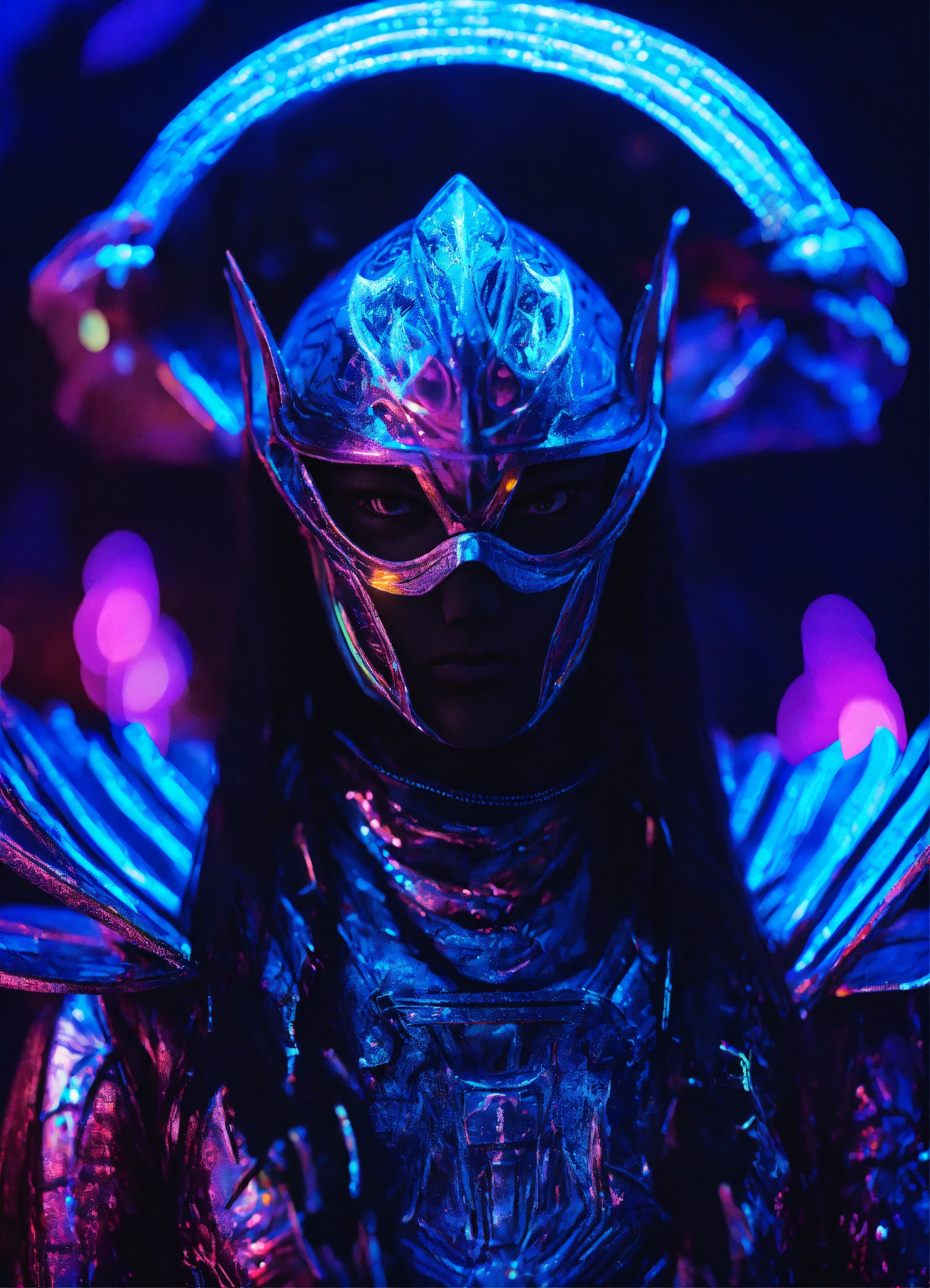 Lexica - Photorealistic 3D portrait Ninja Space Alien in Colorado ...