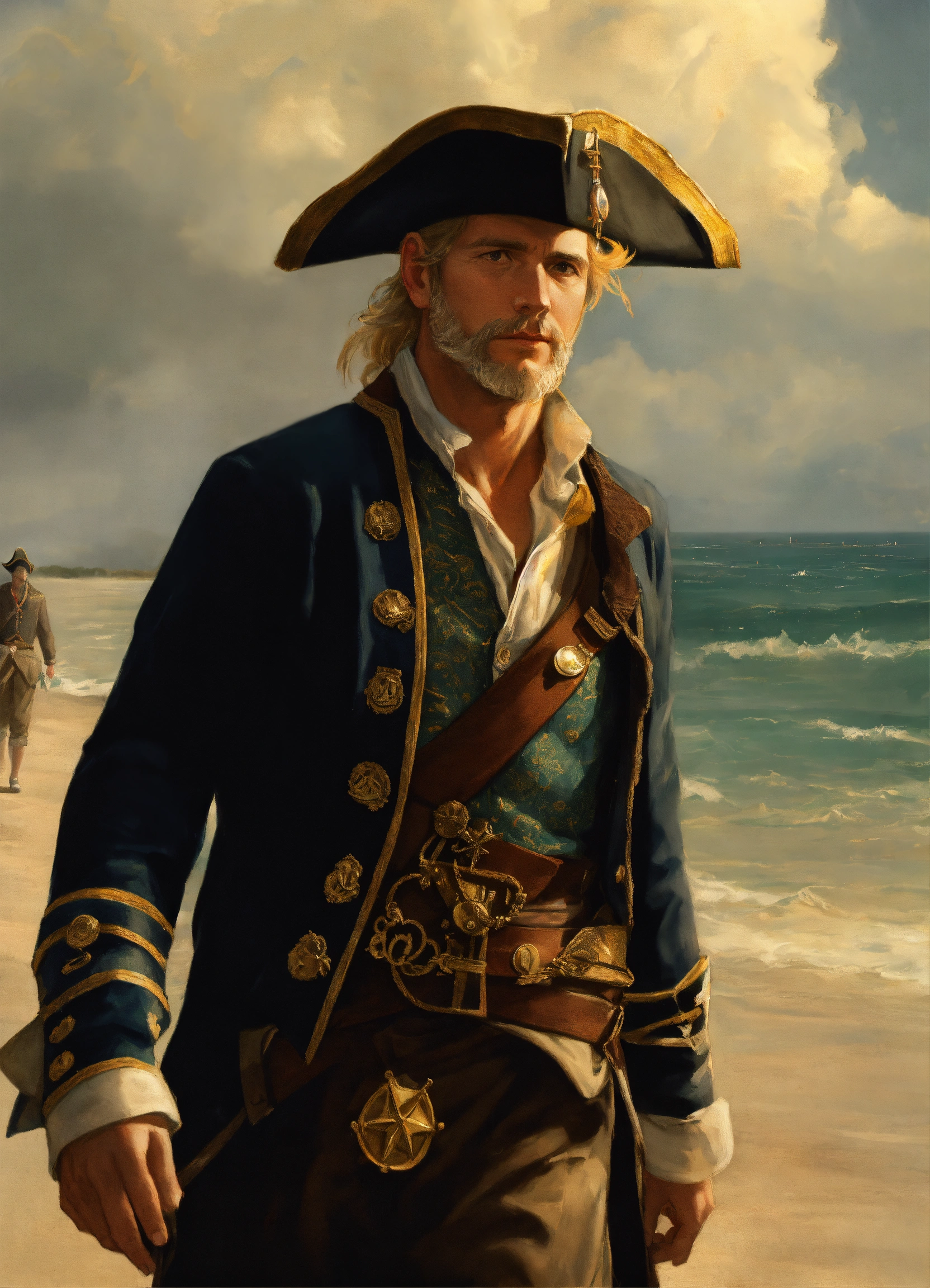 Lexica - Close up, Matthew modine as an erudite walking along the beach ...