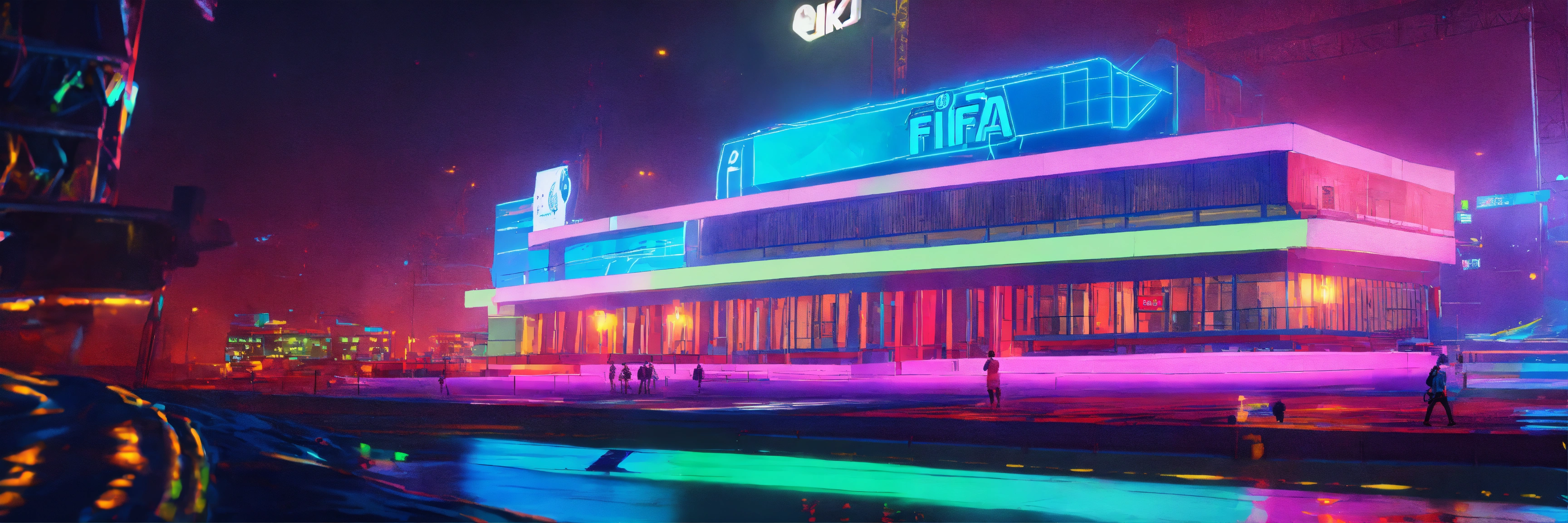 Lexica - Fifa NEON IŞIKLI 4K 8K