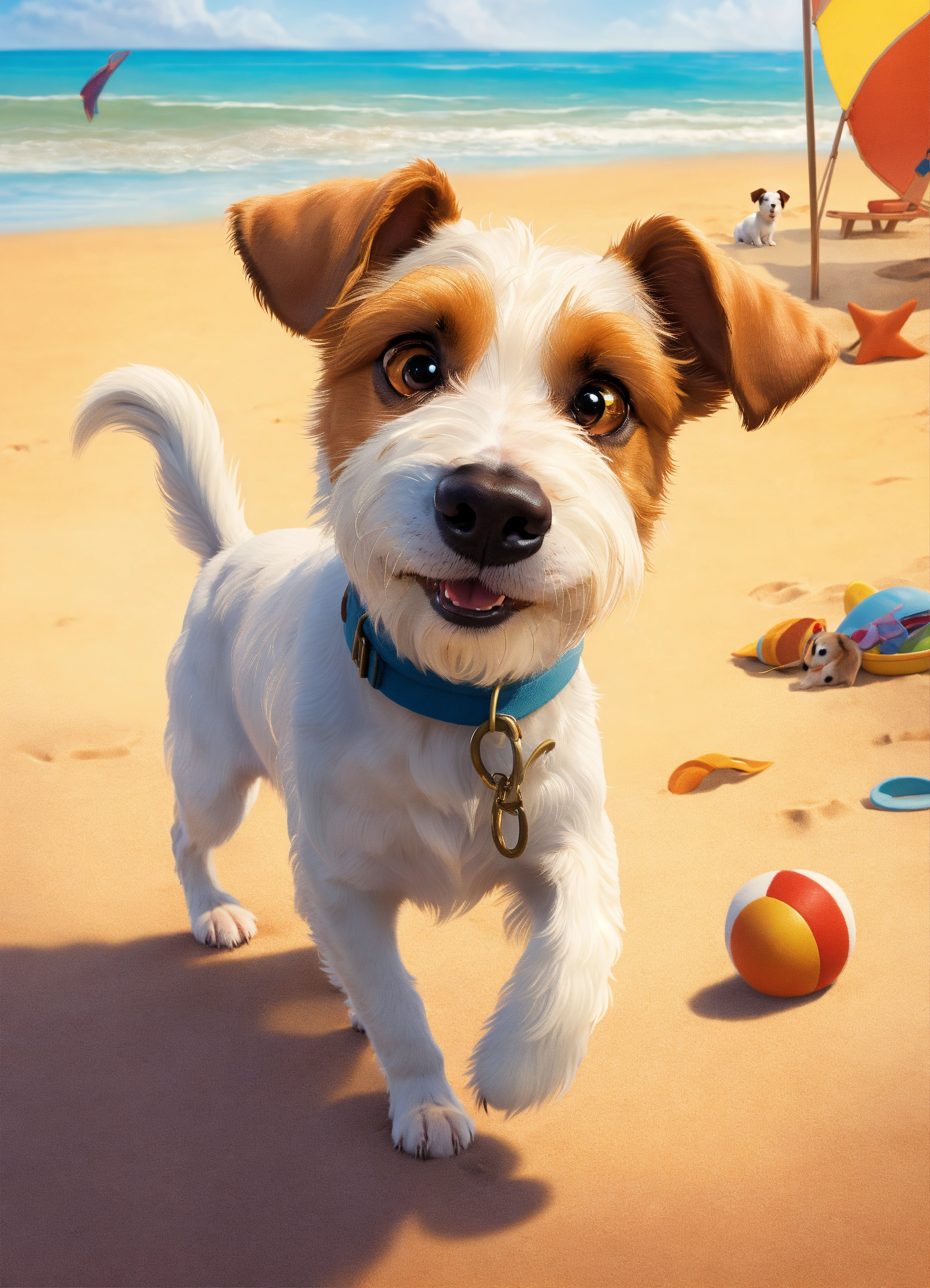 Lexica - A Disney Pixar inspired movie poster with the title SKIPPER. A ...