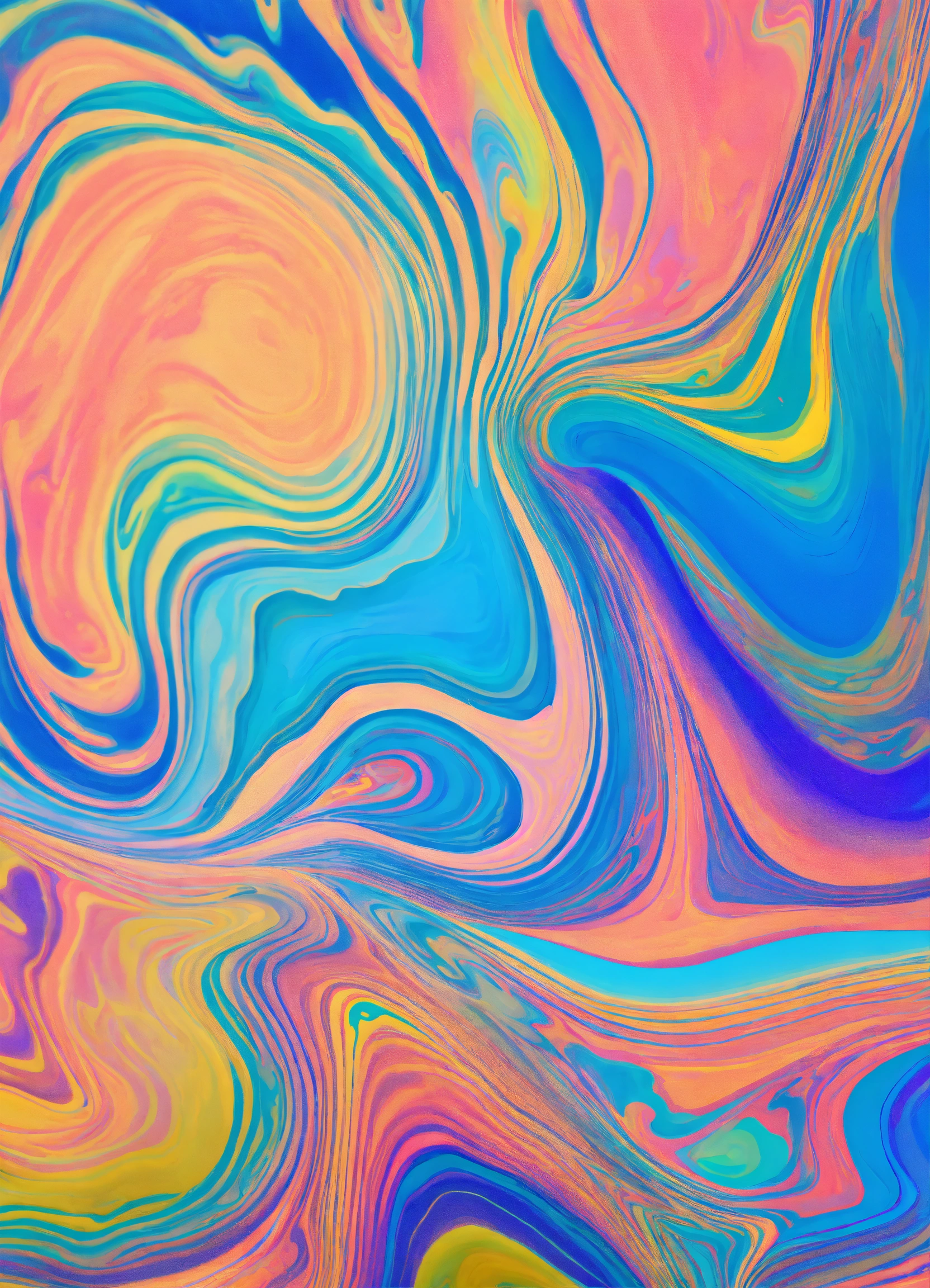 Lexica - Psychedelic marbling pattern of psychedelic color background ...