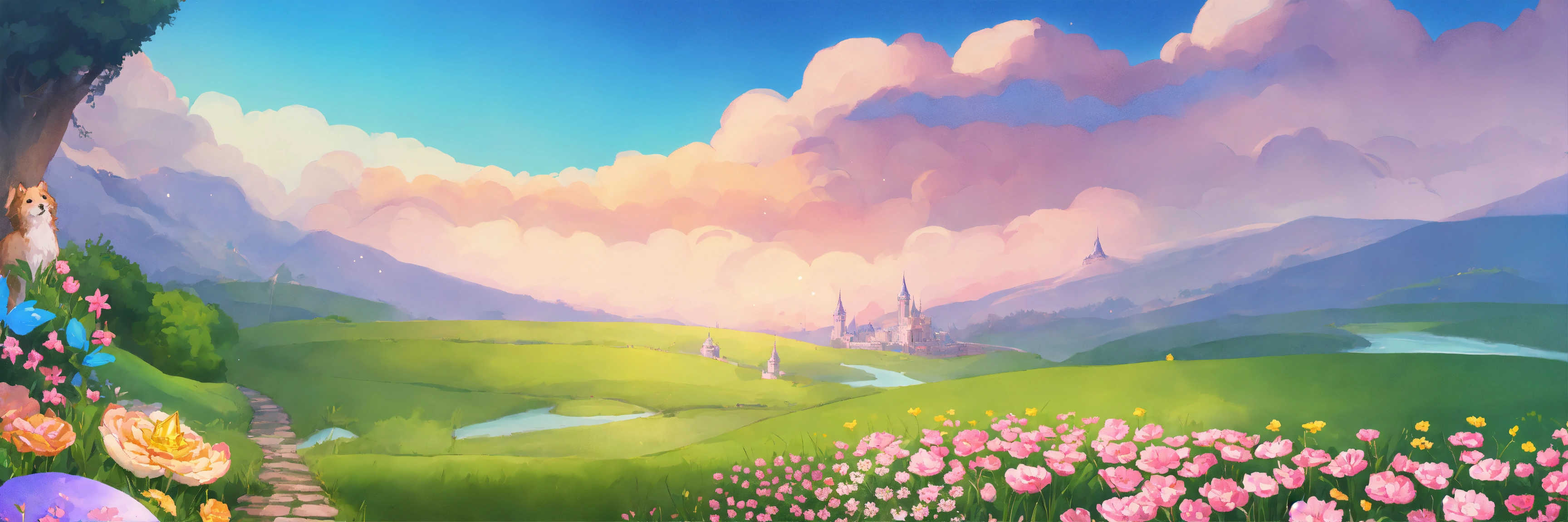 Lexica - A background for princess
