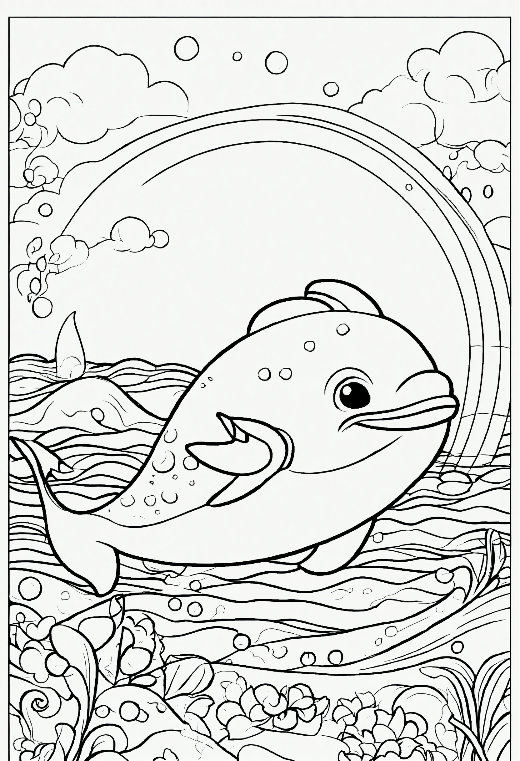 Lexica - Coloring book for pre-K kids, simple lines drawings, no lines ...