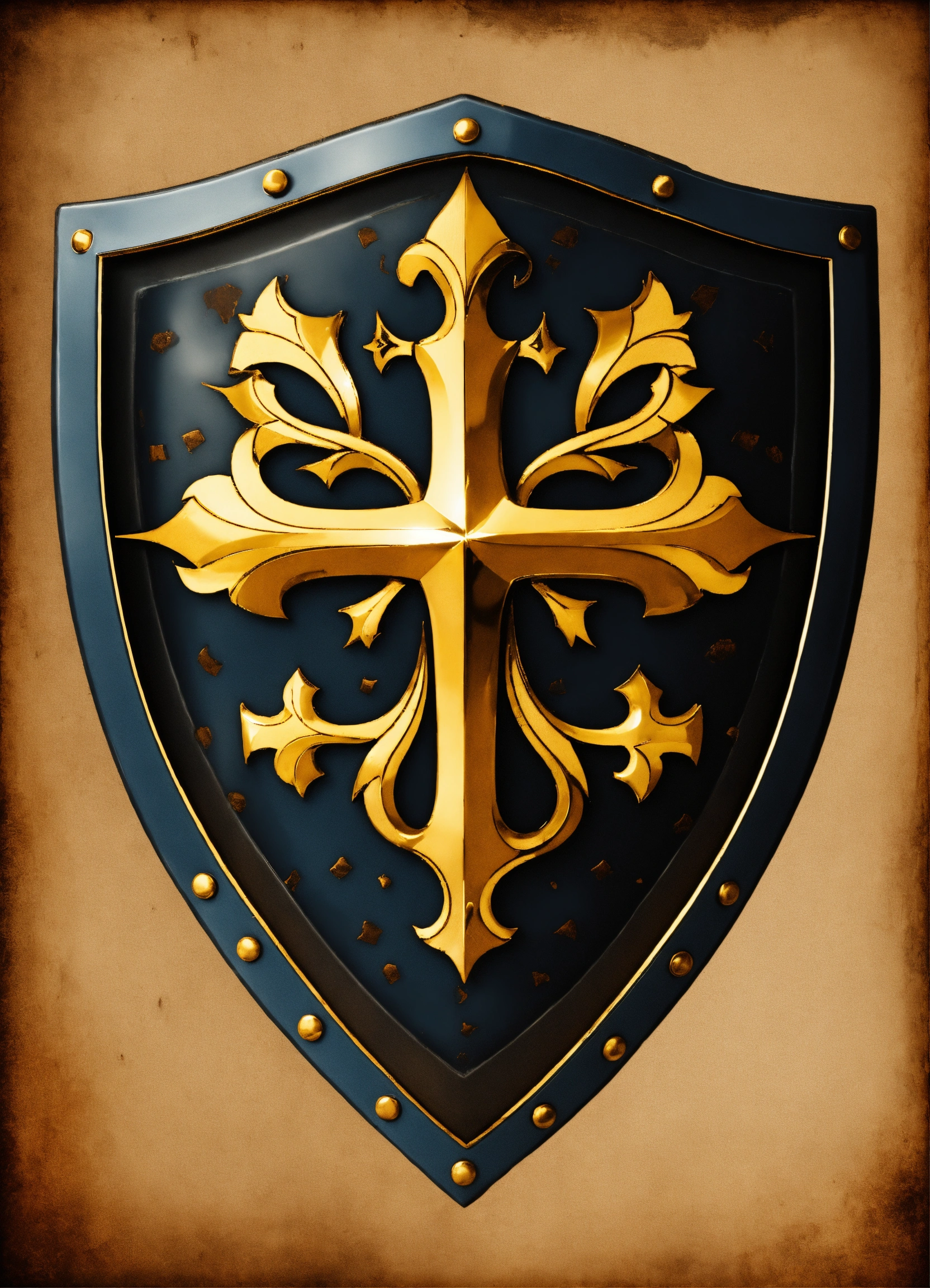 Lexica - A simple shield with heraldry