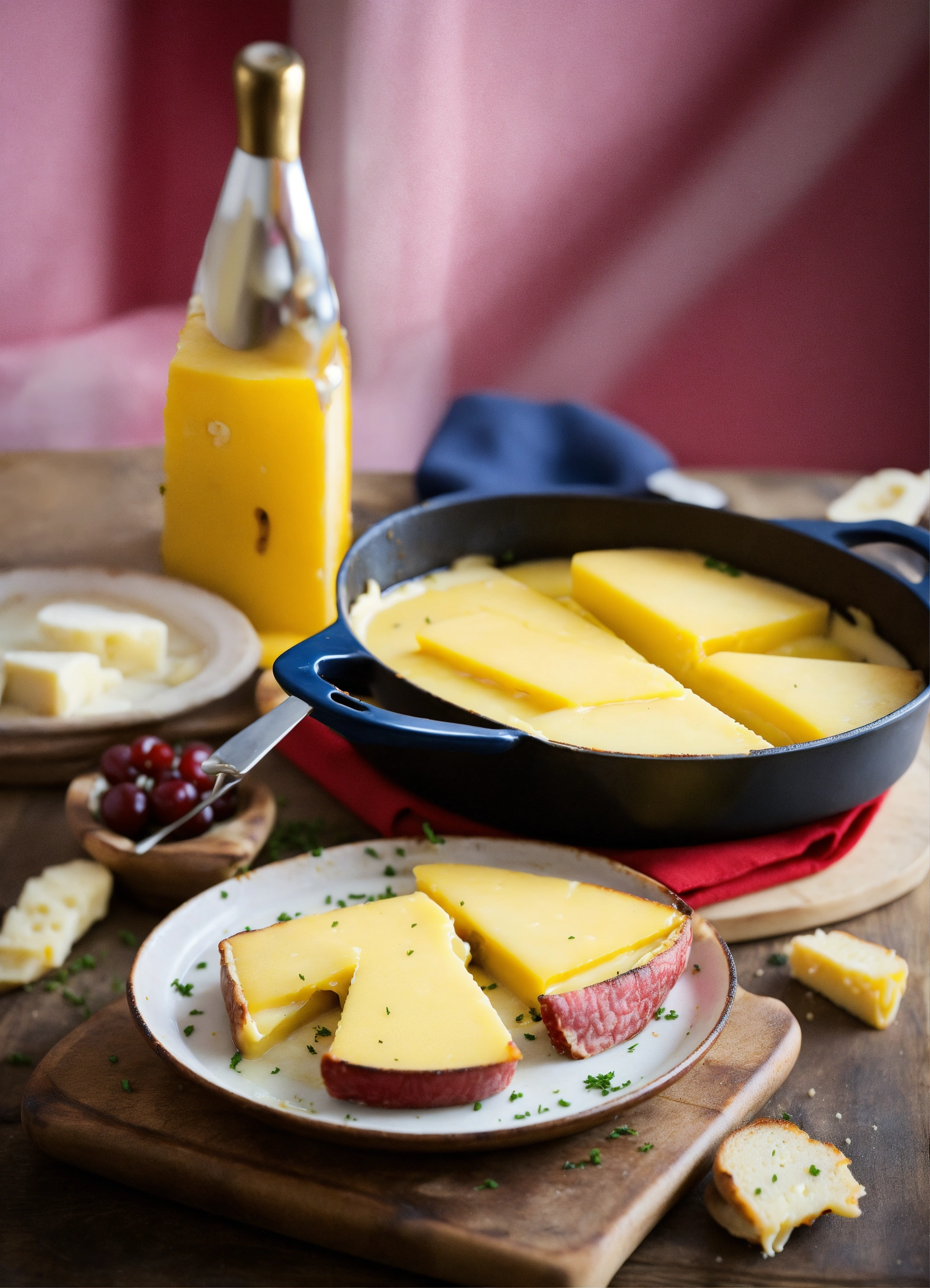 Lexica - French cheese raclette with Barbie
