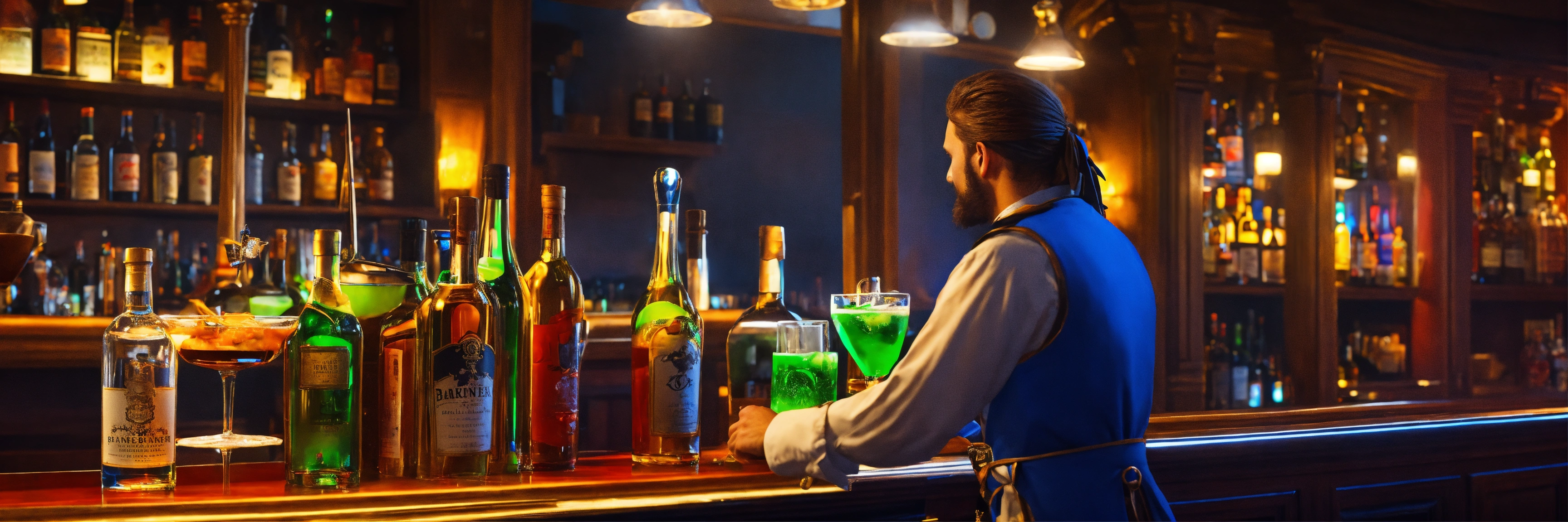 Lexica - Pirate Bartender, 8k