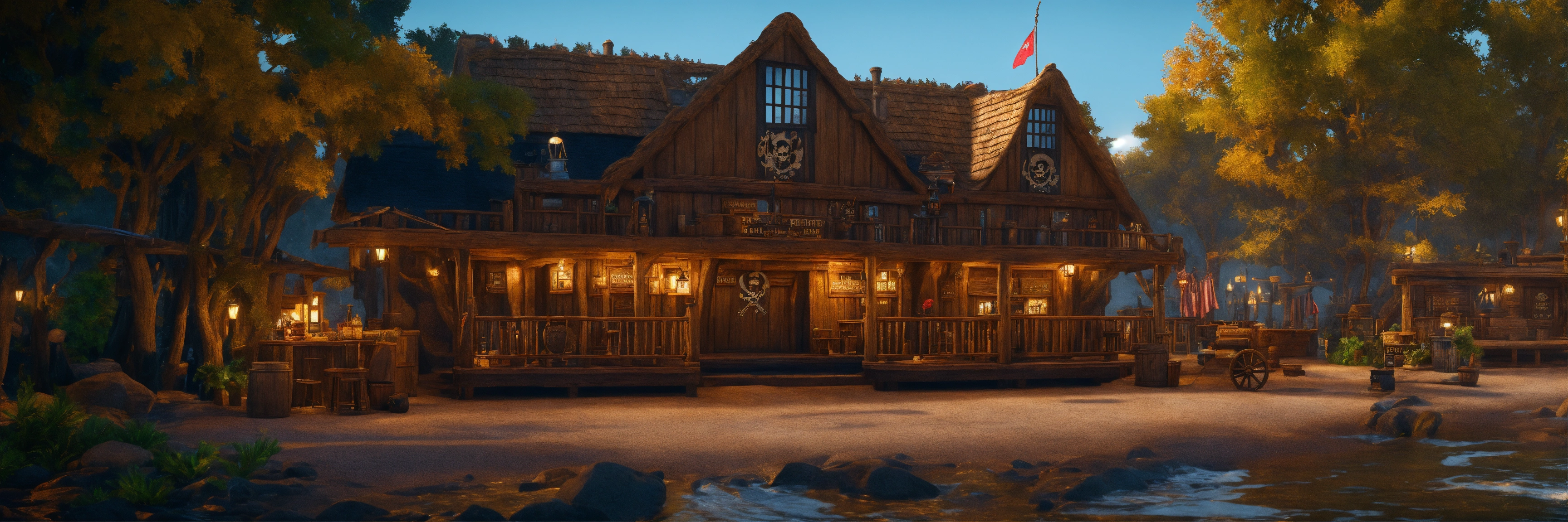 Lexica - Pirate tavern, 8k