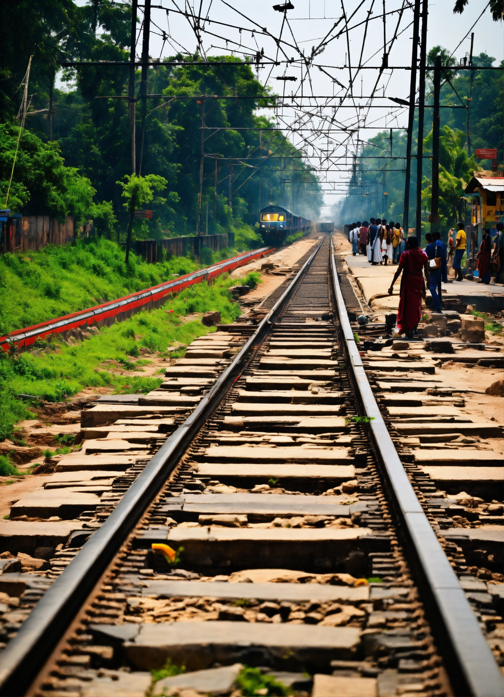 Lexica - Indian railway crossing