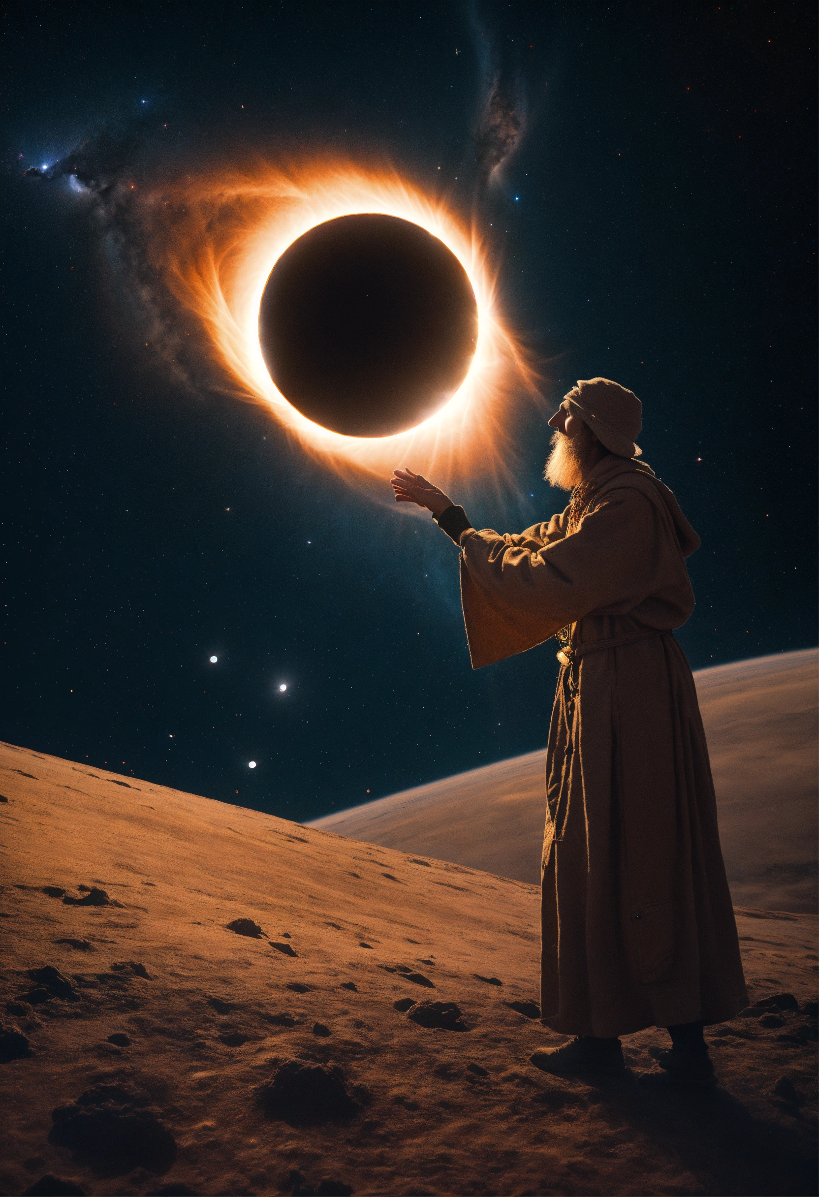 Lexica - Hermit try to touch solar eclipse in space