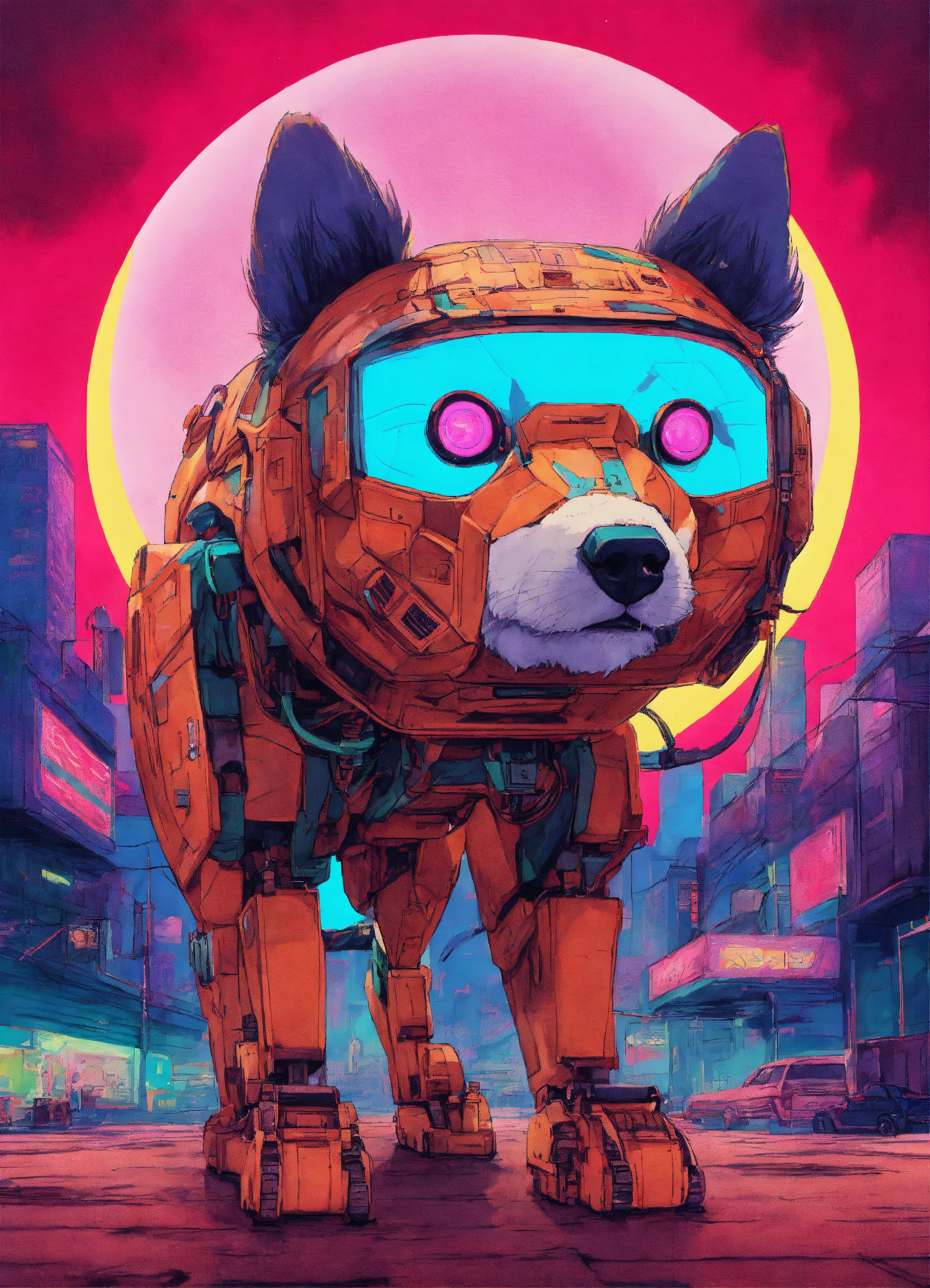 Lexica - In the style of 90's vintage anime, surrealism, akira style ...