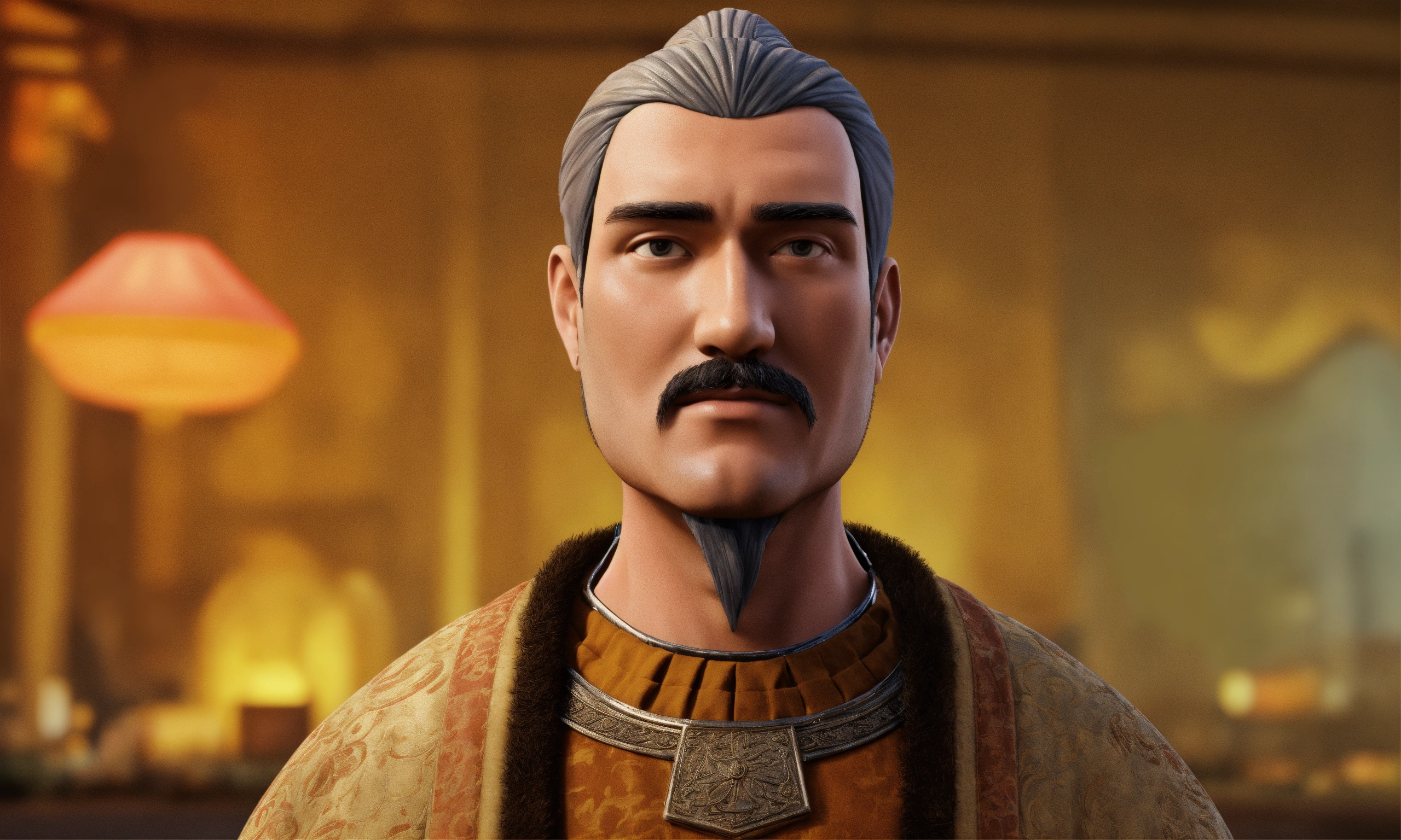 Lexica - Kind man, 500ad, man cartoon 3d