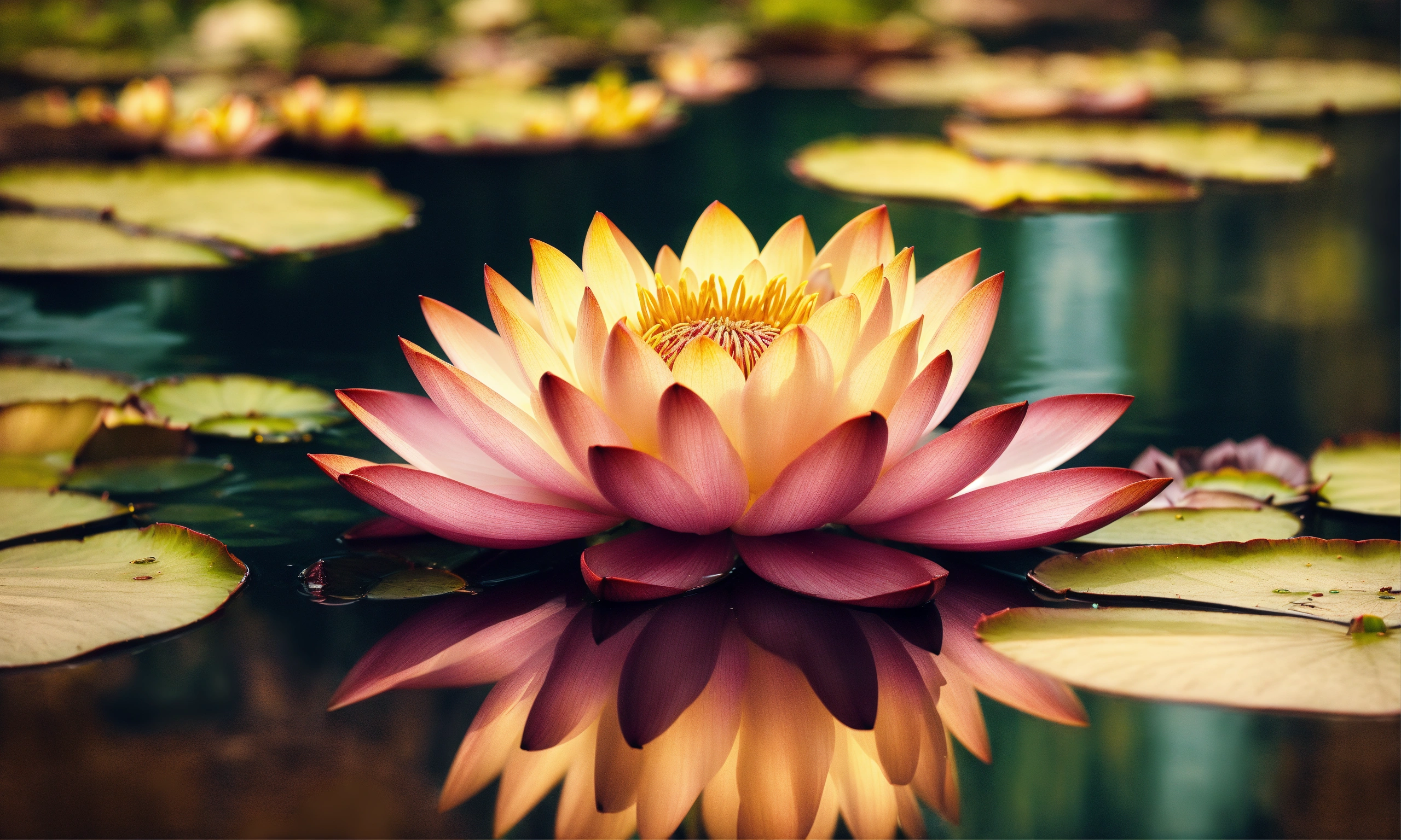 Lexica - Create a random repeating pattern with random muted jewel ...