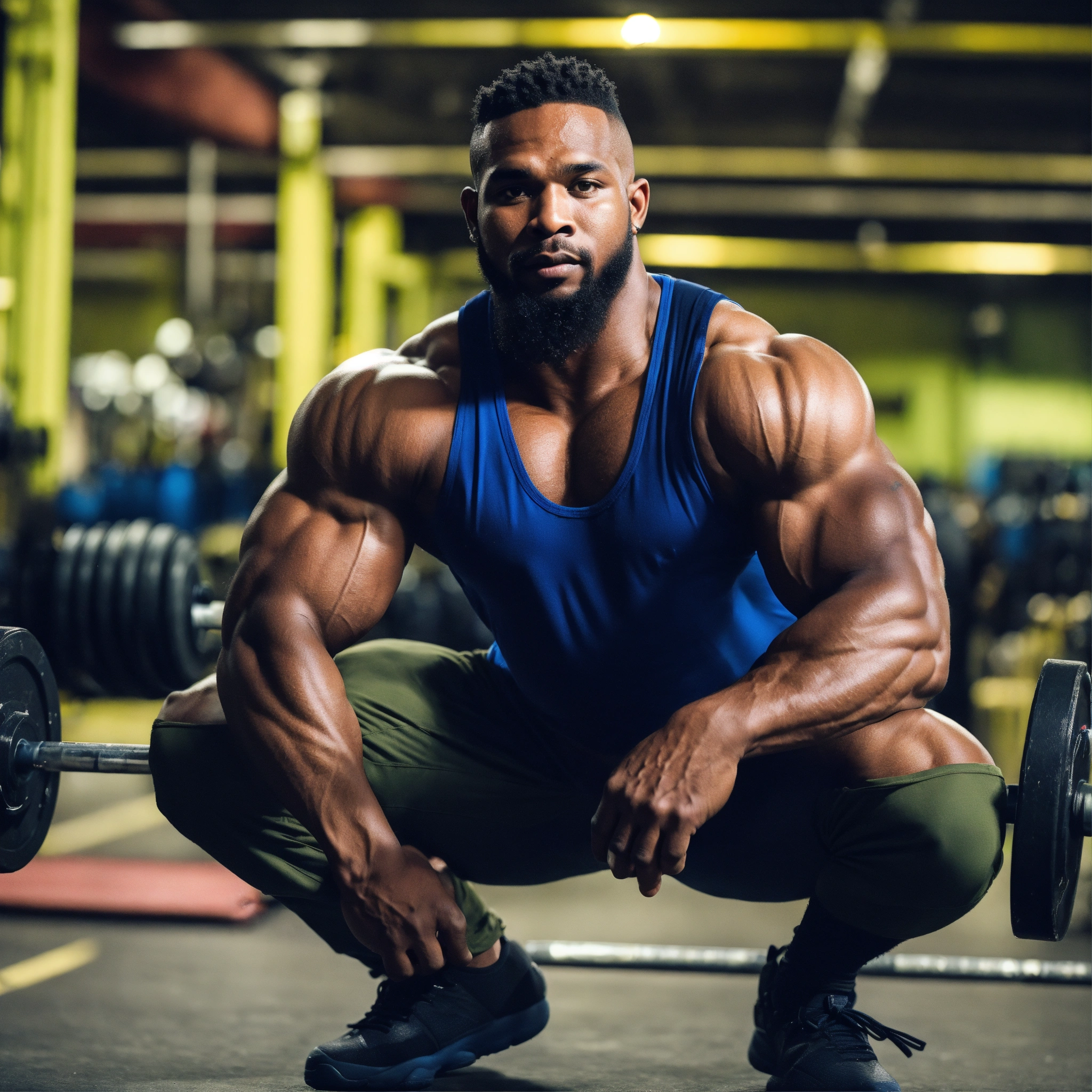 Lexica - 30-year-old Trinidadian man with big muscles, big bodybuilder ...