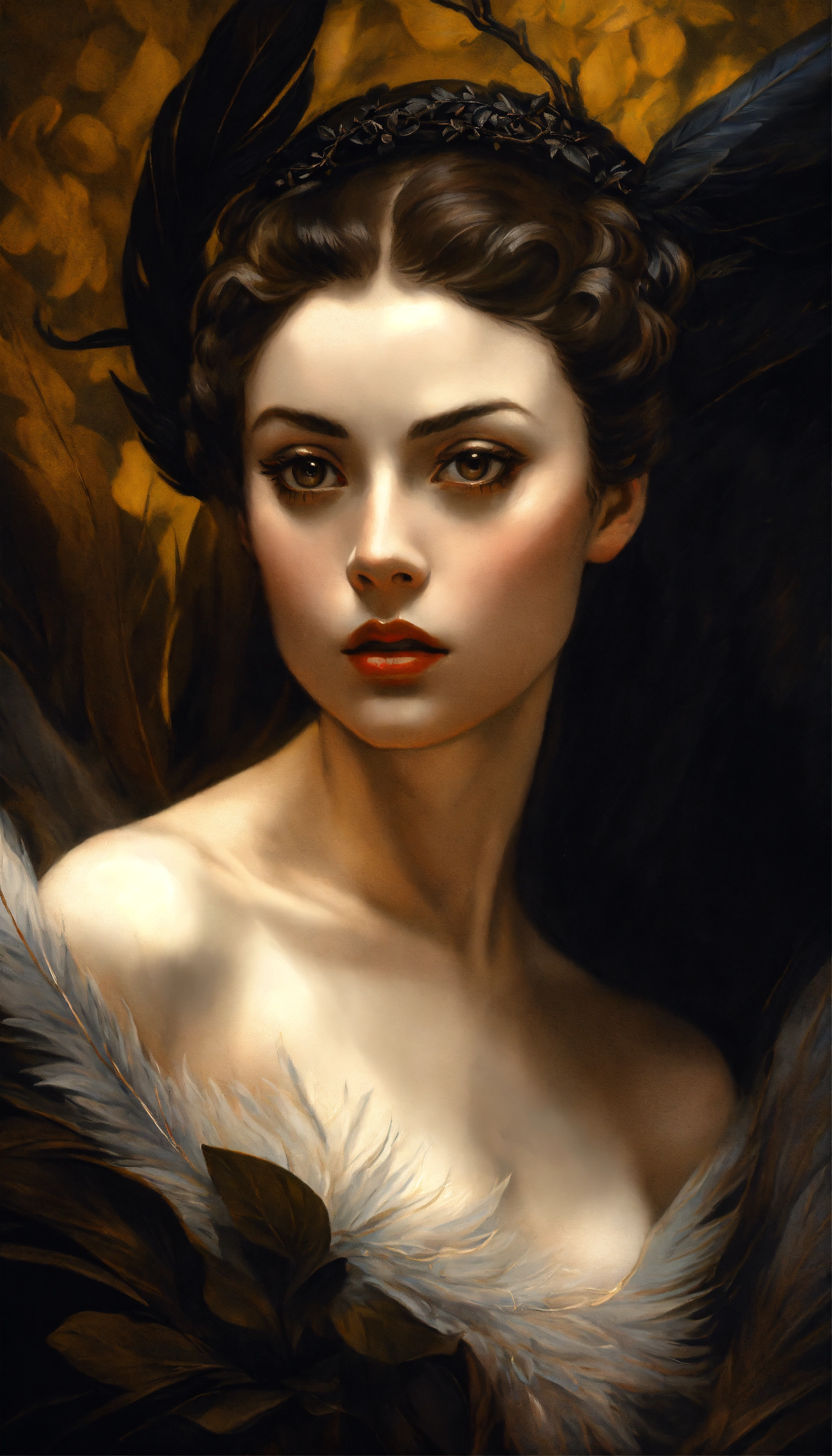 Lexica - Full body. Painted By Caravaggio. Painted By Alexandre Cabanel ...