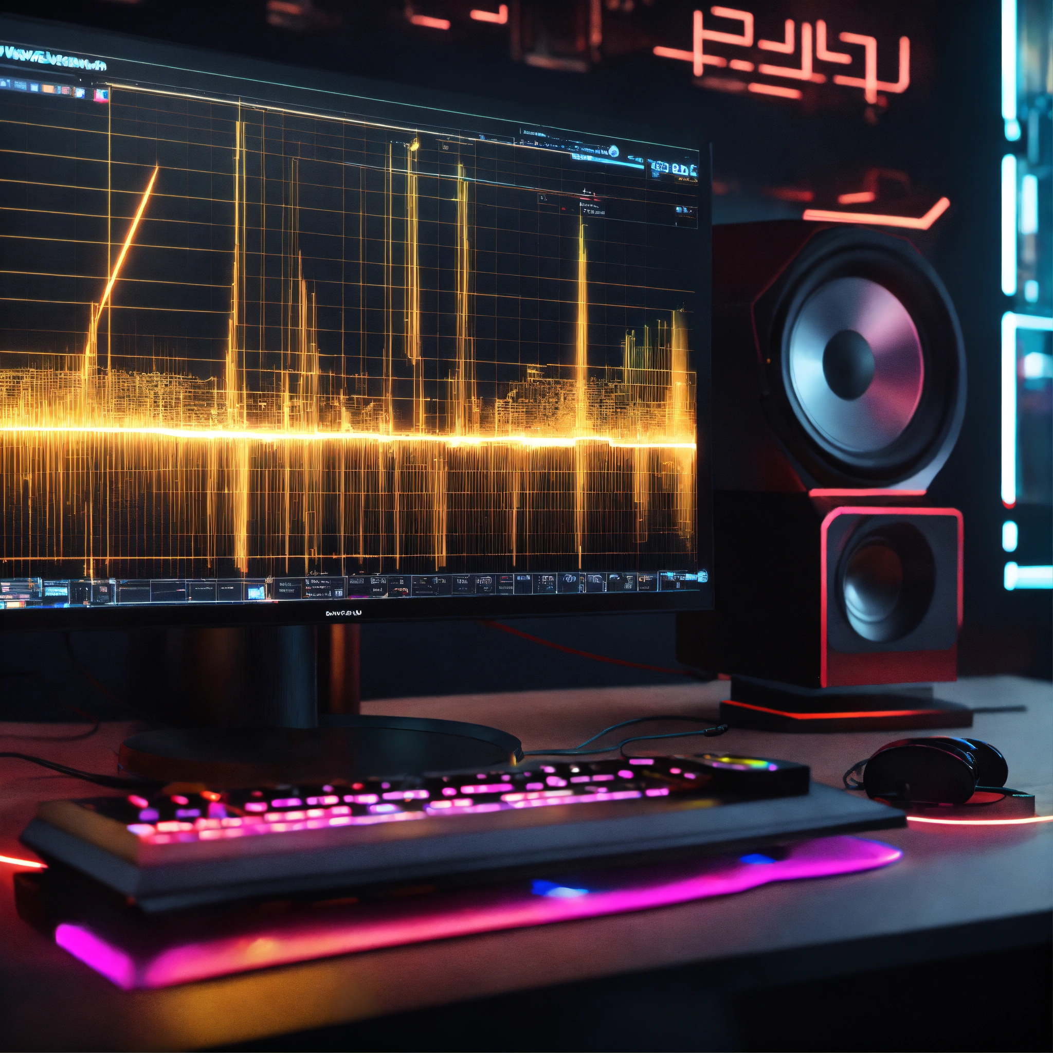 Lexica - A sound visualizer on screen machine with personality ...