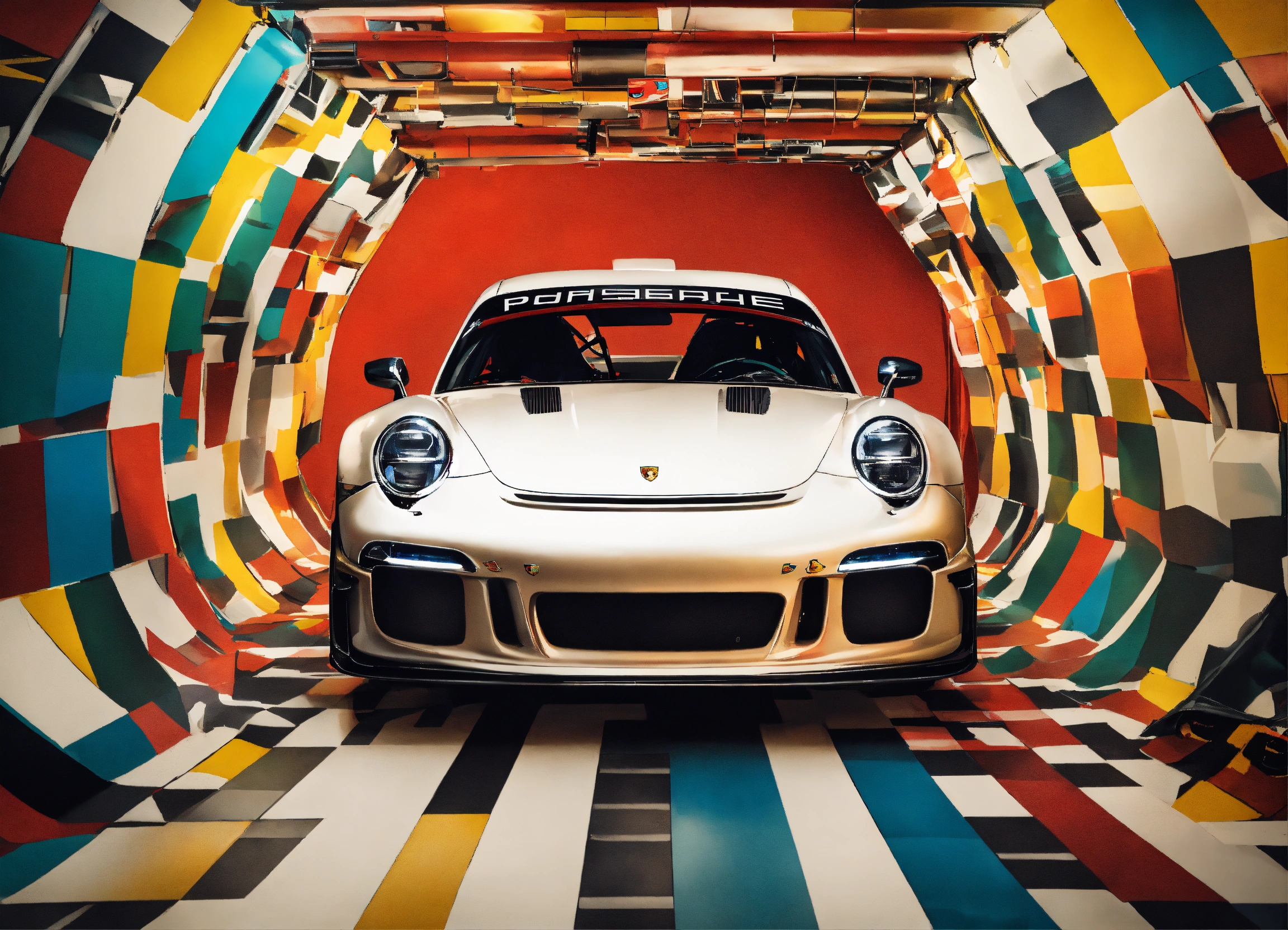 Lexica - Category Art Text Abstract box for a race car (Porsche)