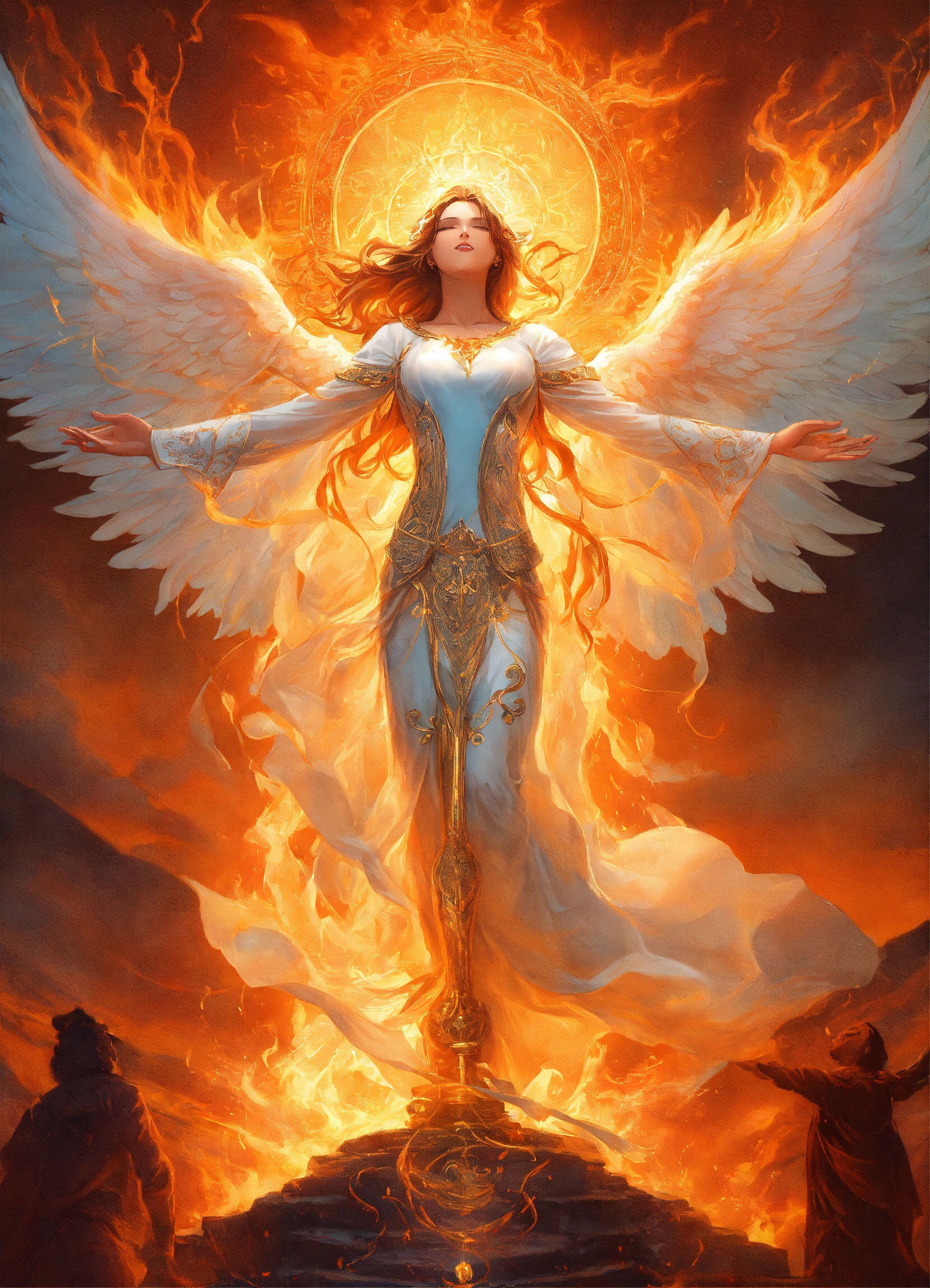 Lexica - Captivating design, spirit woman ascend from body, The spirit ...