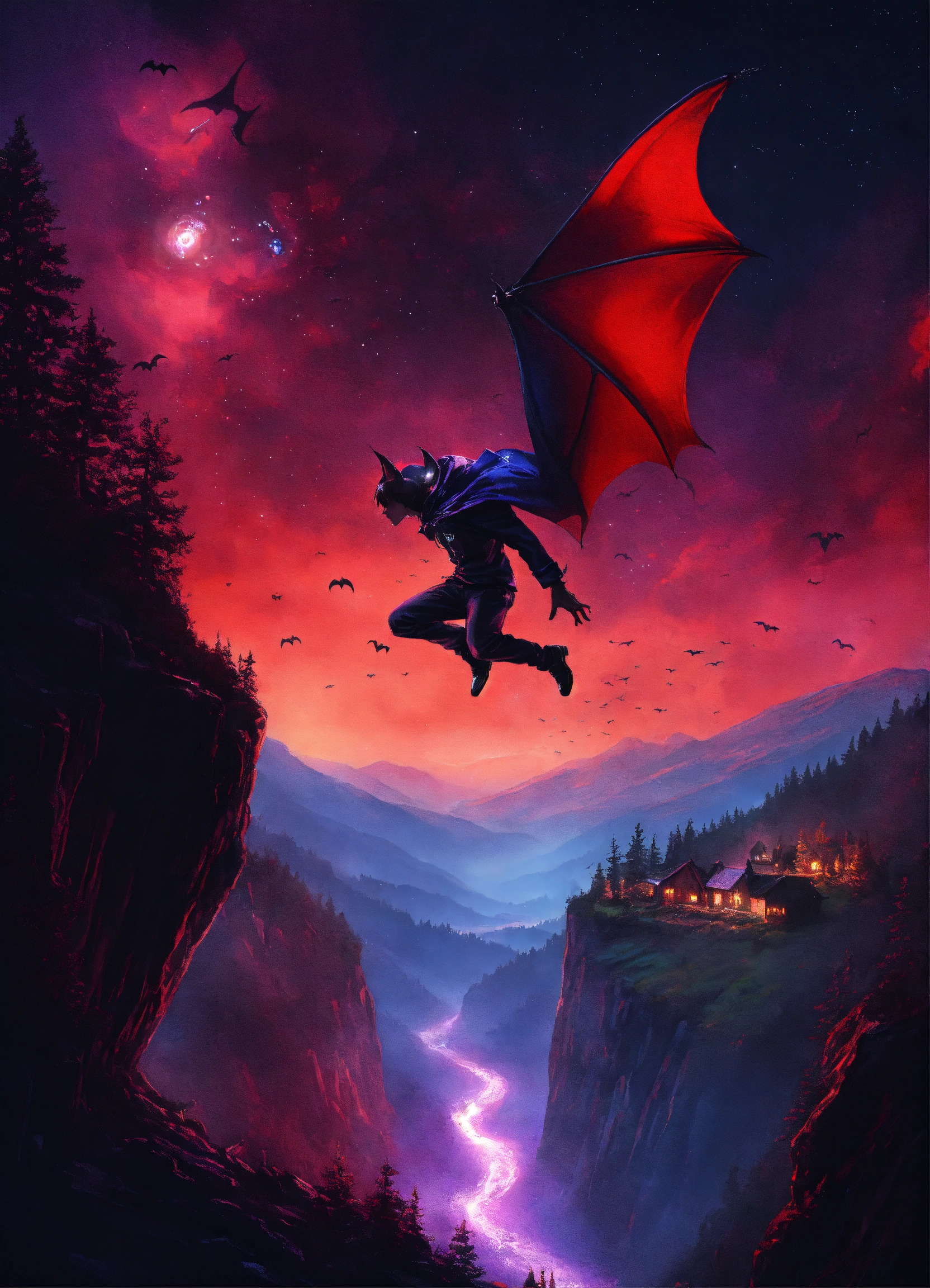 Lexica - ALL glassblowing superrealism style urban vampire STYLE ...